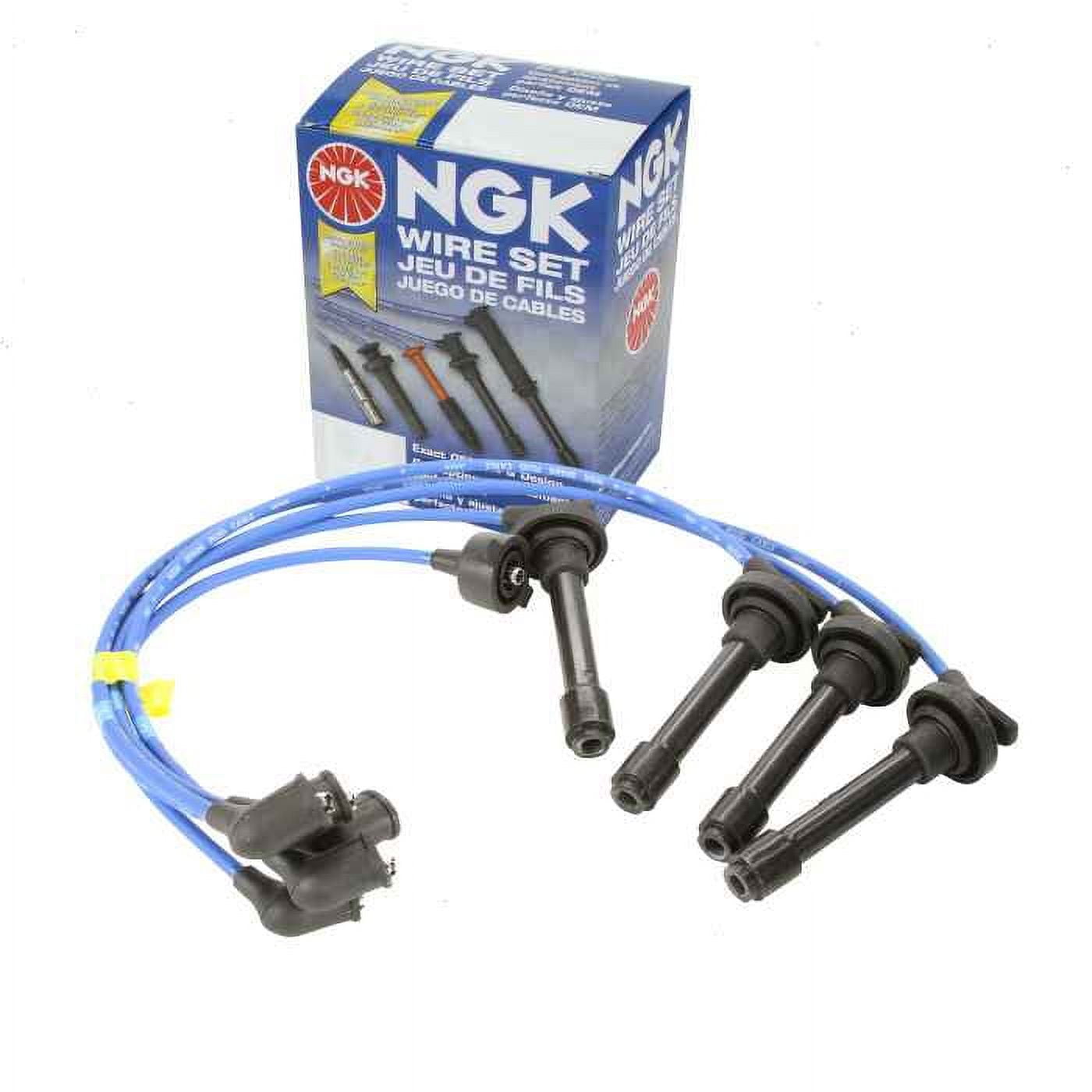 NGK Spark Plug Wire Set compatible with Honda Accord 2.2L L4 1992-1997 ...