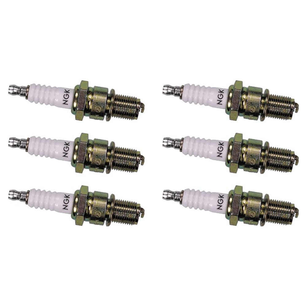 NGK Standard Series Spark Plug BKR6ES (6 Pack) for AUDI A4 BASE 2002 ...
