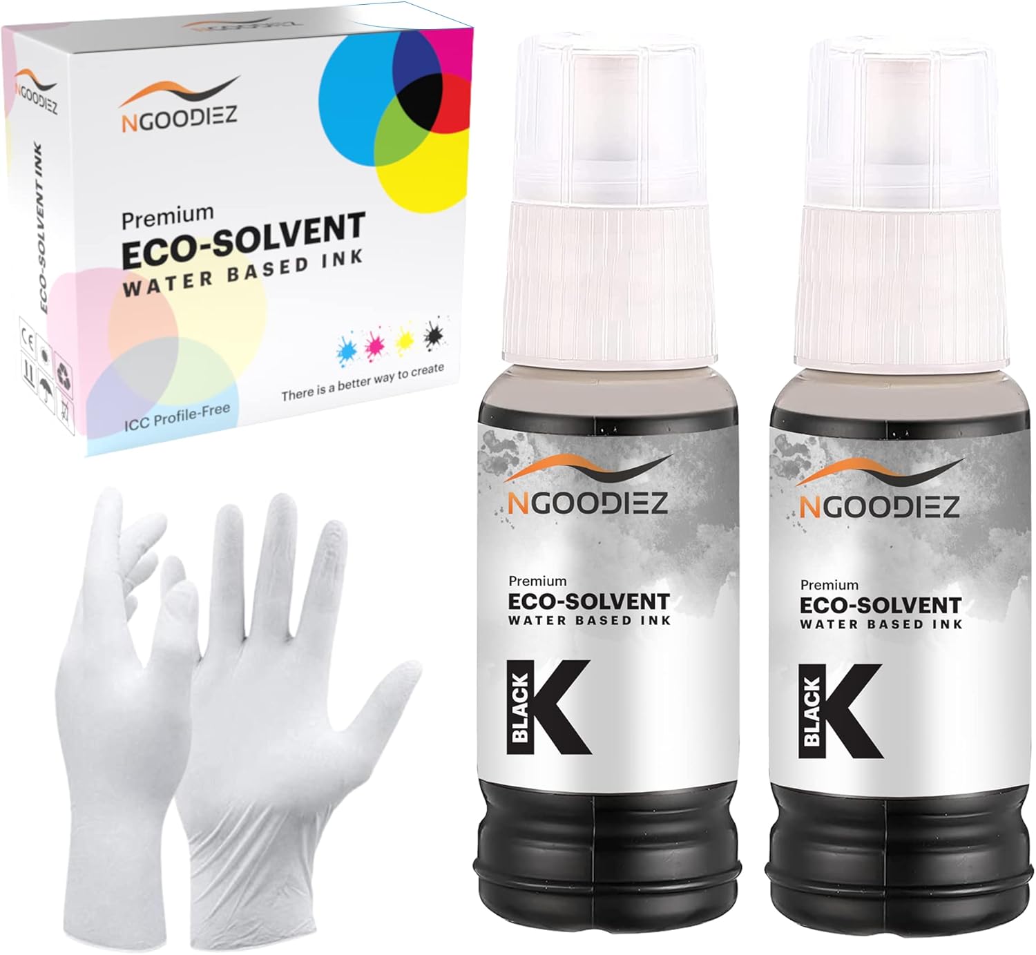 NGOODIEZ Eco Solvent Ink Auto-fill Water Based Ink, Conversion Kit ...