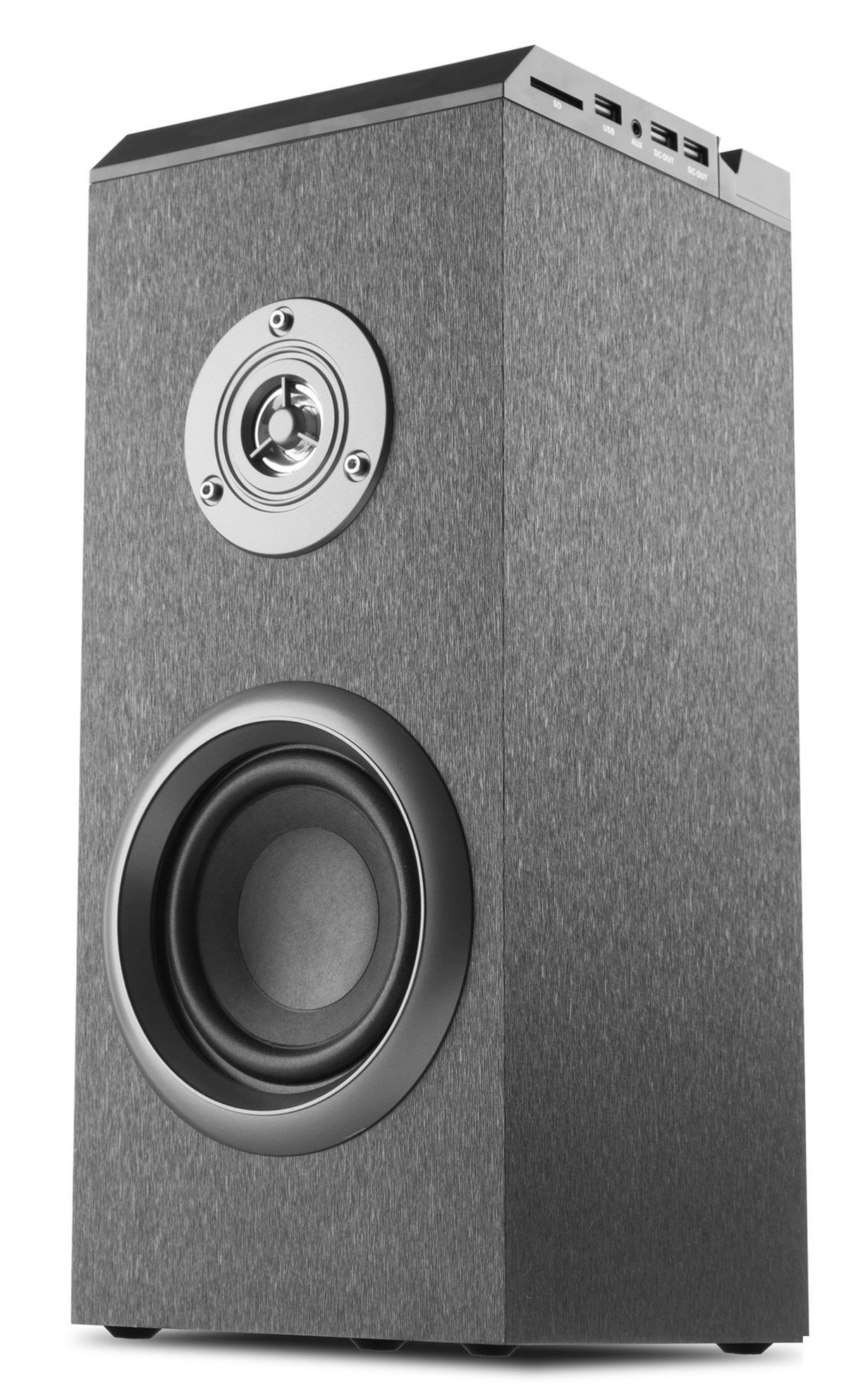 NGS Tube - 40W Bluetooth Sound Tower (Speaker) with LED Display, SD ...