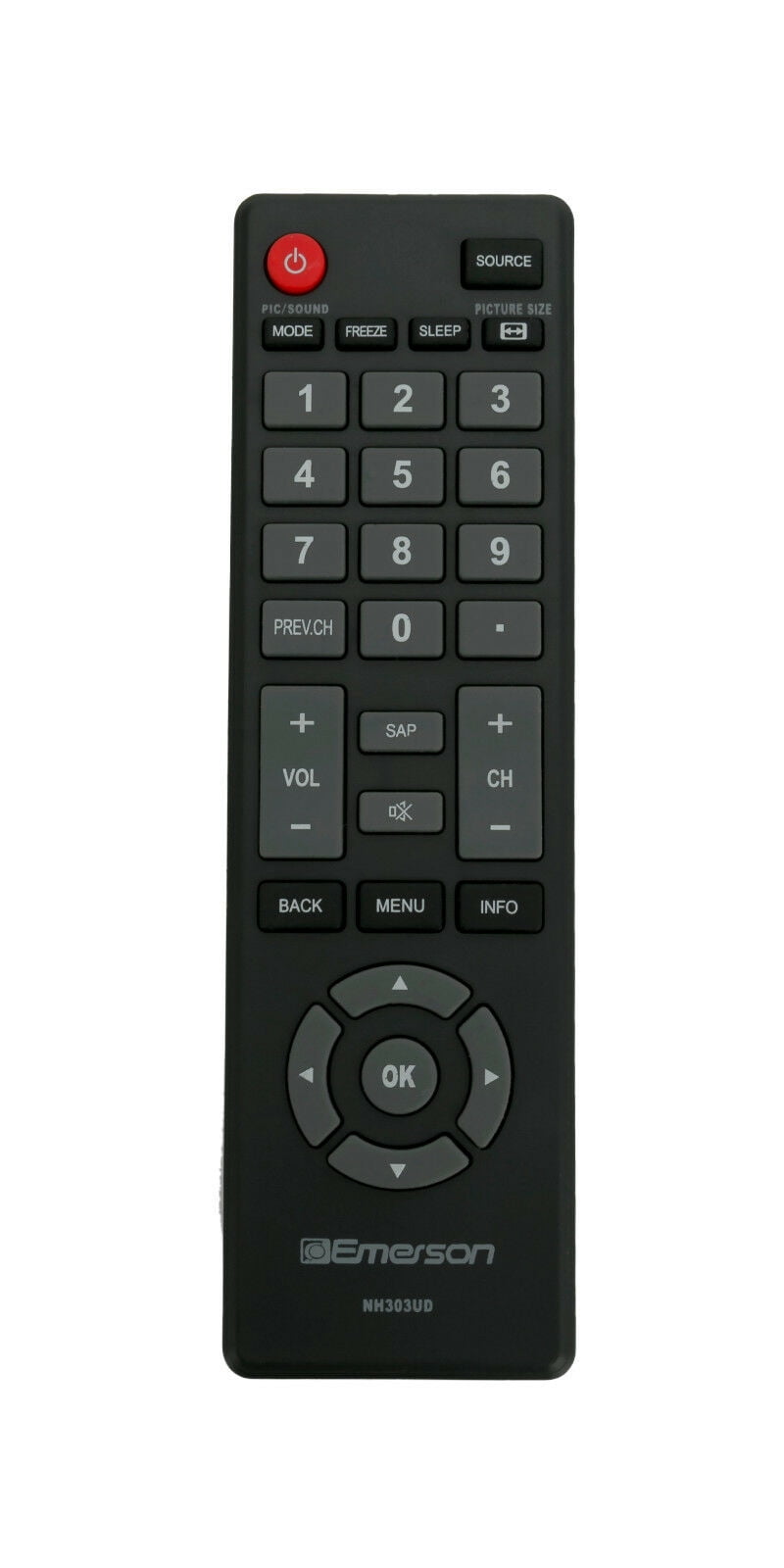 NH303UD Remote for Emerson TV LF280EM5F LE290EM4F LF320EM4F LF501EM5 ...