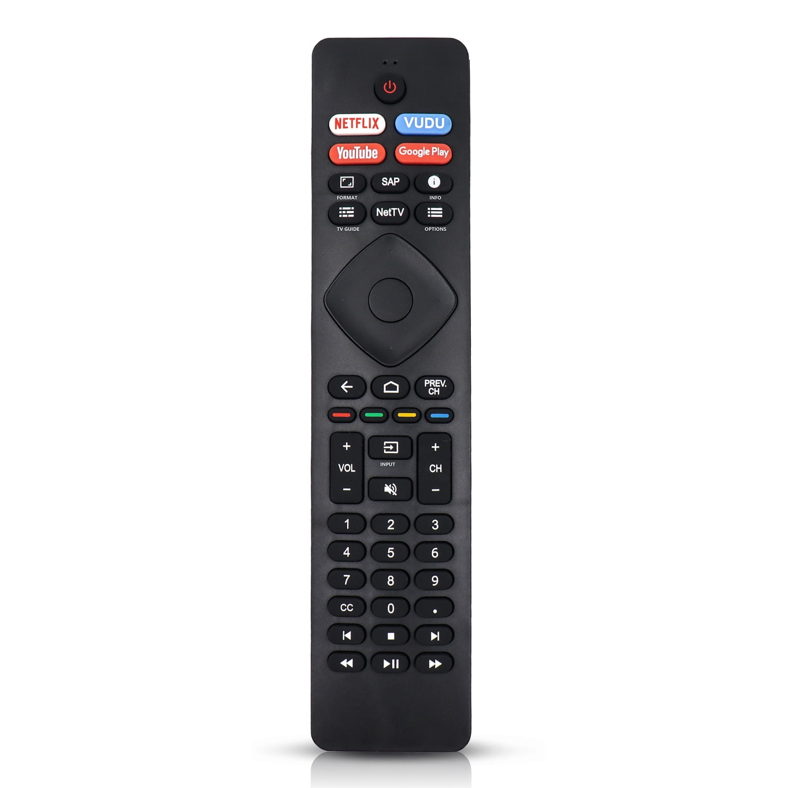 Philips Replacement Remote NH800UP RF402A-V14 for Android 4K Ultra HD ...