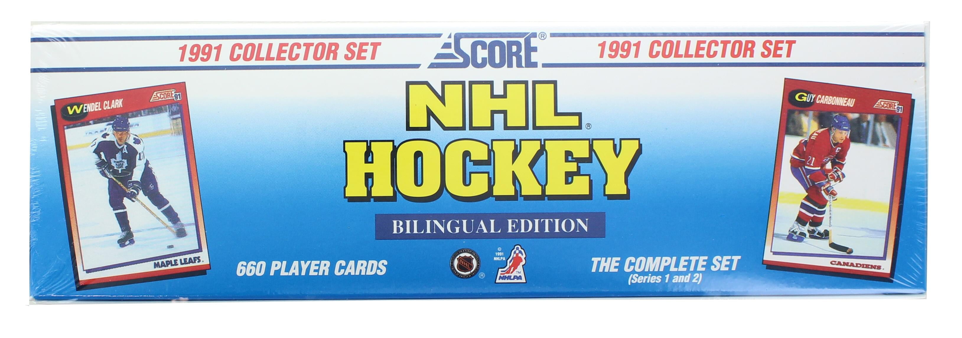 NHL 1991-92 Score Hockey Bilingual Factory Set | 660 Cards - Walmart.com