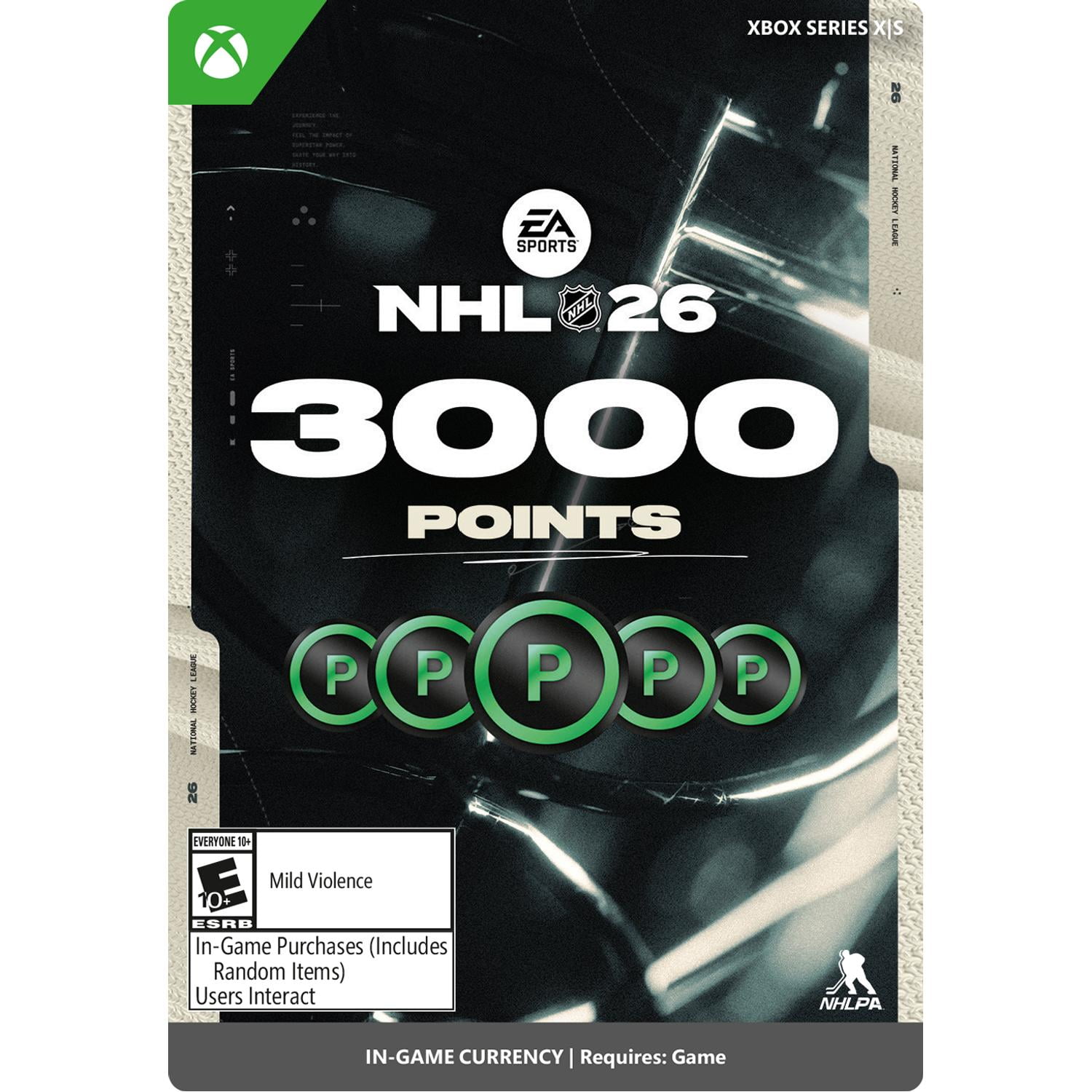 NHL 26: 3000 NHL Points - Xbox Series X|S [Digital] - Walmart.com