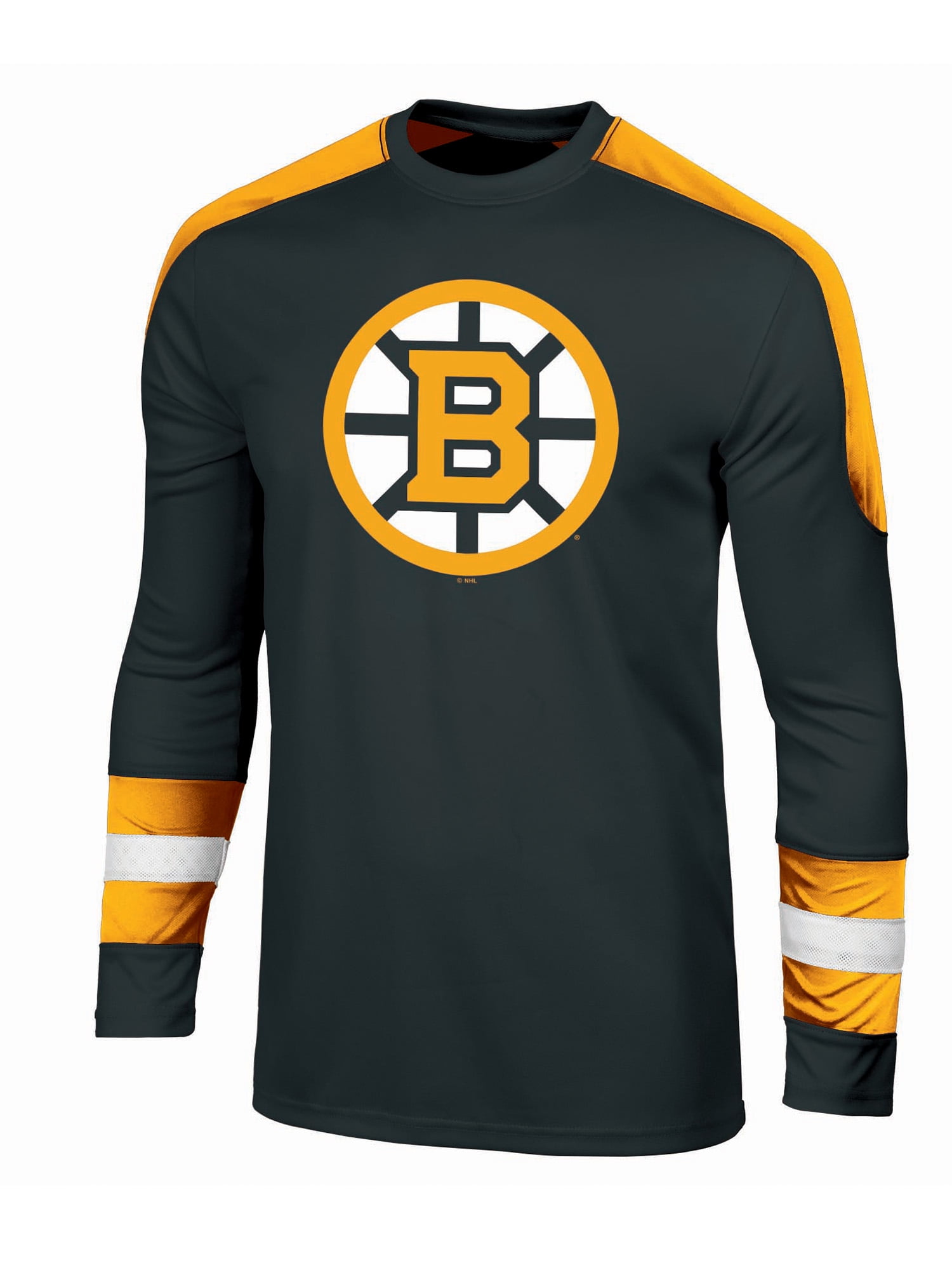 NHL BOSTON BRUINS Mens Tm1&2 Color Cotton Jersey Takedown Long Sleeve ...
