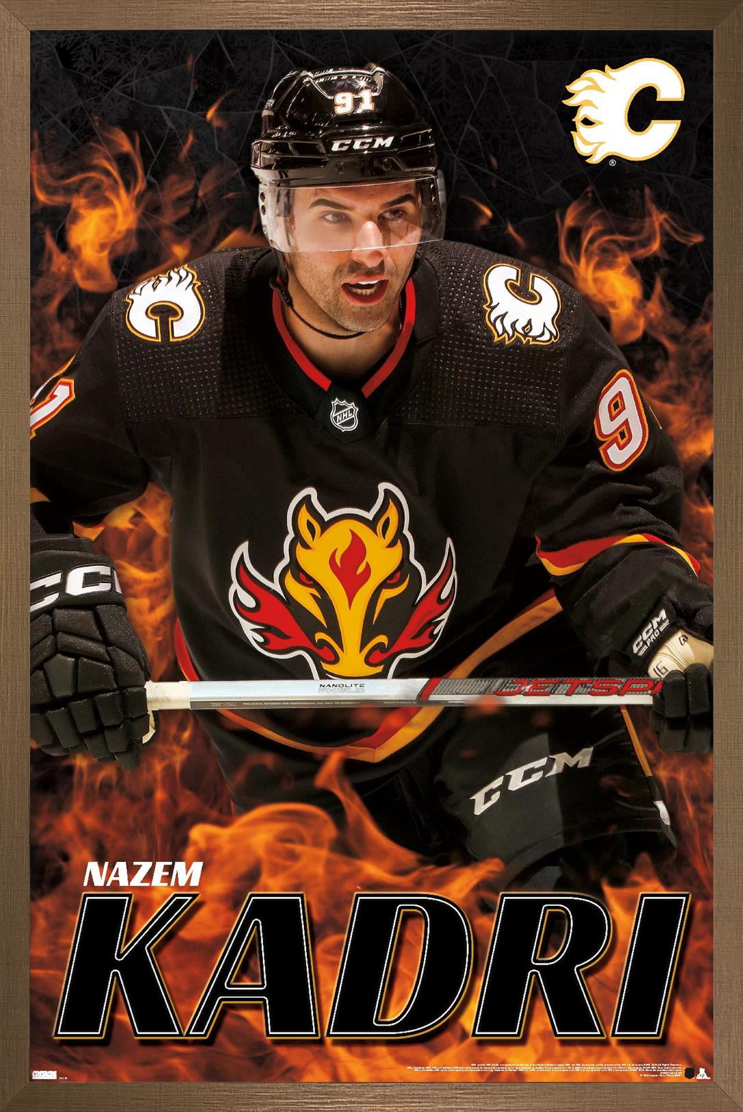 NHL Calgary Flames - Nazem Kadri 24 Wall Poster, 14.725" x 22.375 ...