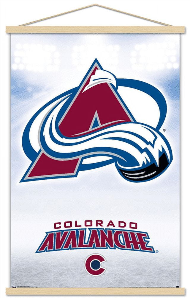 NHL Colorado Avalanche - Logo 17 Wall Poster with Magnetic Frame, 22. ...