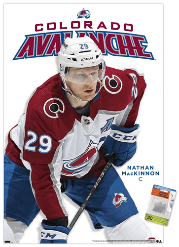 NHL Colorado Avalanche - Nathan MacKinnon Feature Series 23 Wall Poster ...