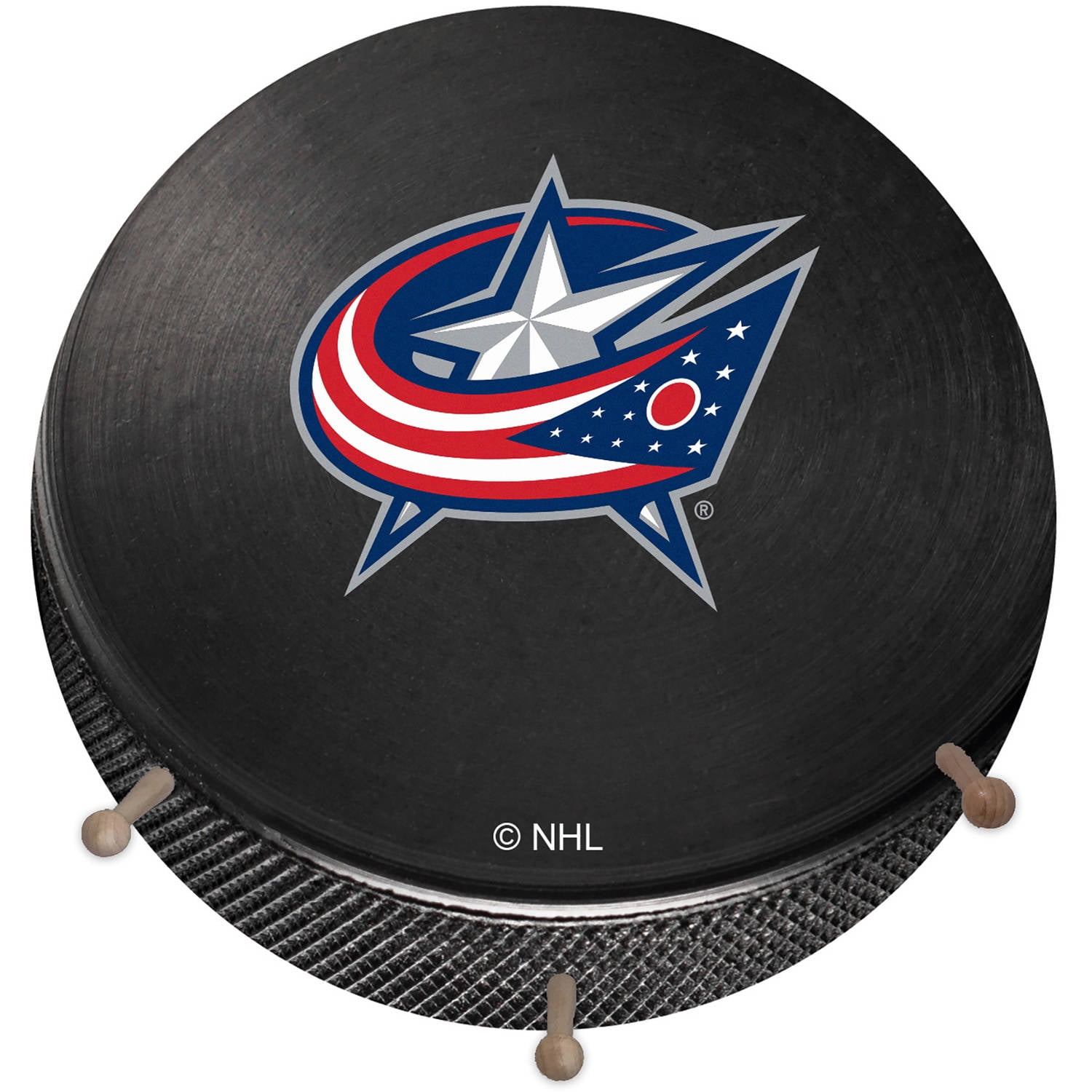 NHL Columbus Blue Jackets Hockey Puck Coat Rack - Walmart.com