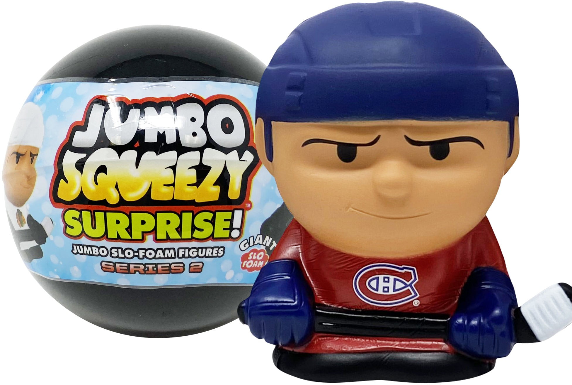 NHL JUMBO Squeezy Surprise! Series 2 Hockey Mystery Pack (1 RANDOM Slo ...