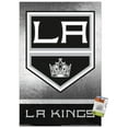 NHL Los Angeles Kings Logo 15 Wall Poster with Push Pins, 22.375" x 34 ...