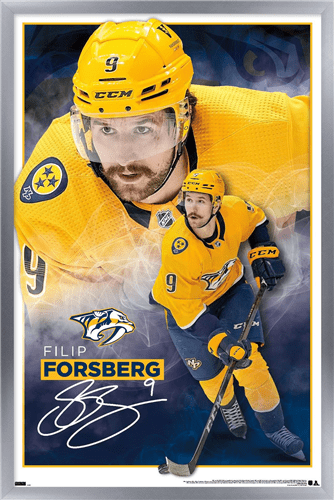 NHL Nashville Predators - Filip Forsberg 23 Wall Poster, 22.375" x 34 ...