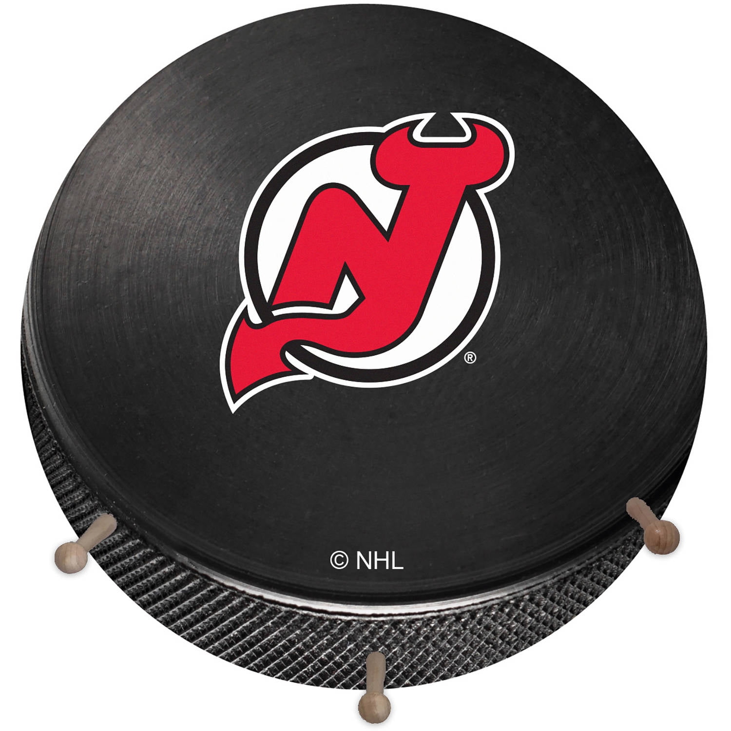 NHL New Jersey Devils Hockey Puck Coat Rack - Walmart.com