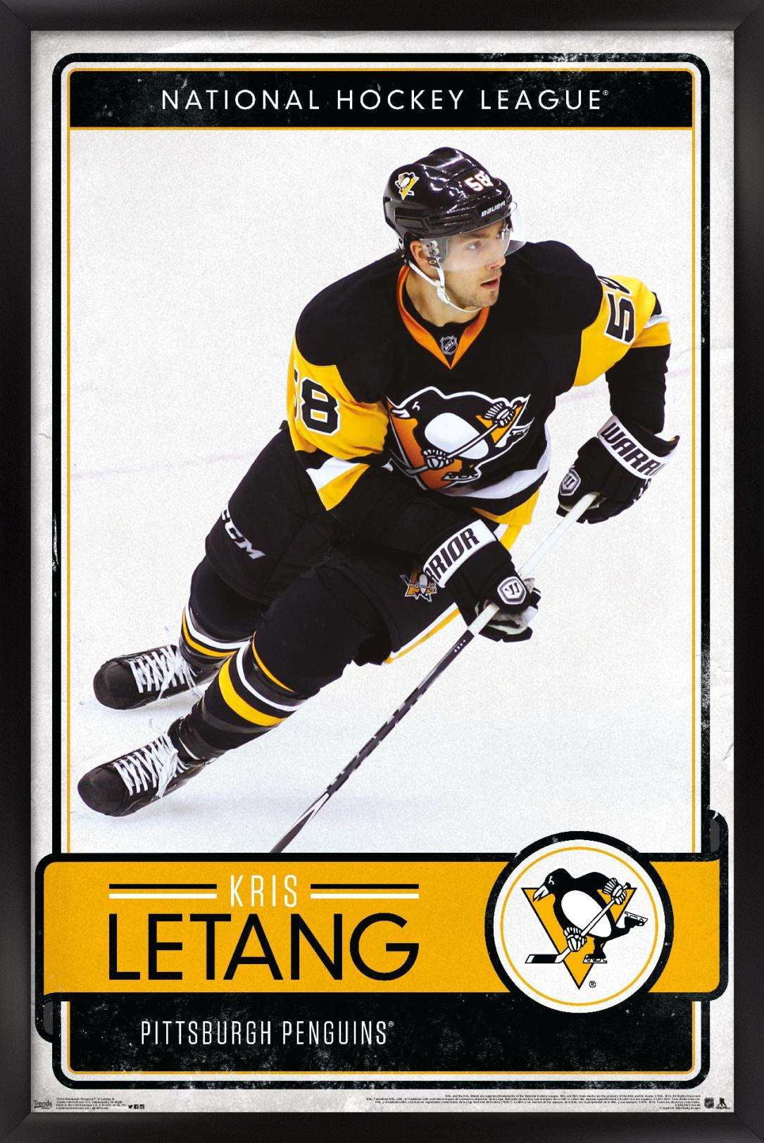 NHL Pittsburgh Penguins - Kris Letang 16 Wall Poster, 14.725" x 22.375 ...