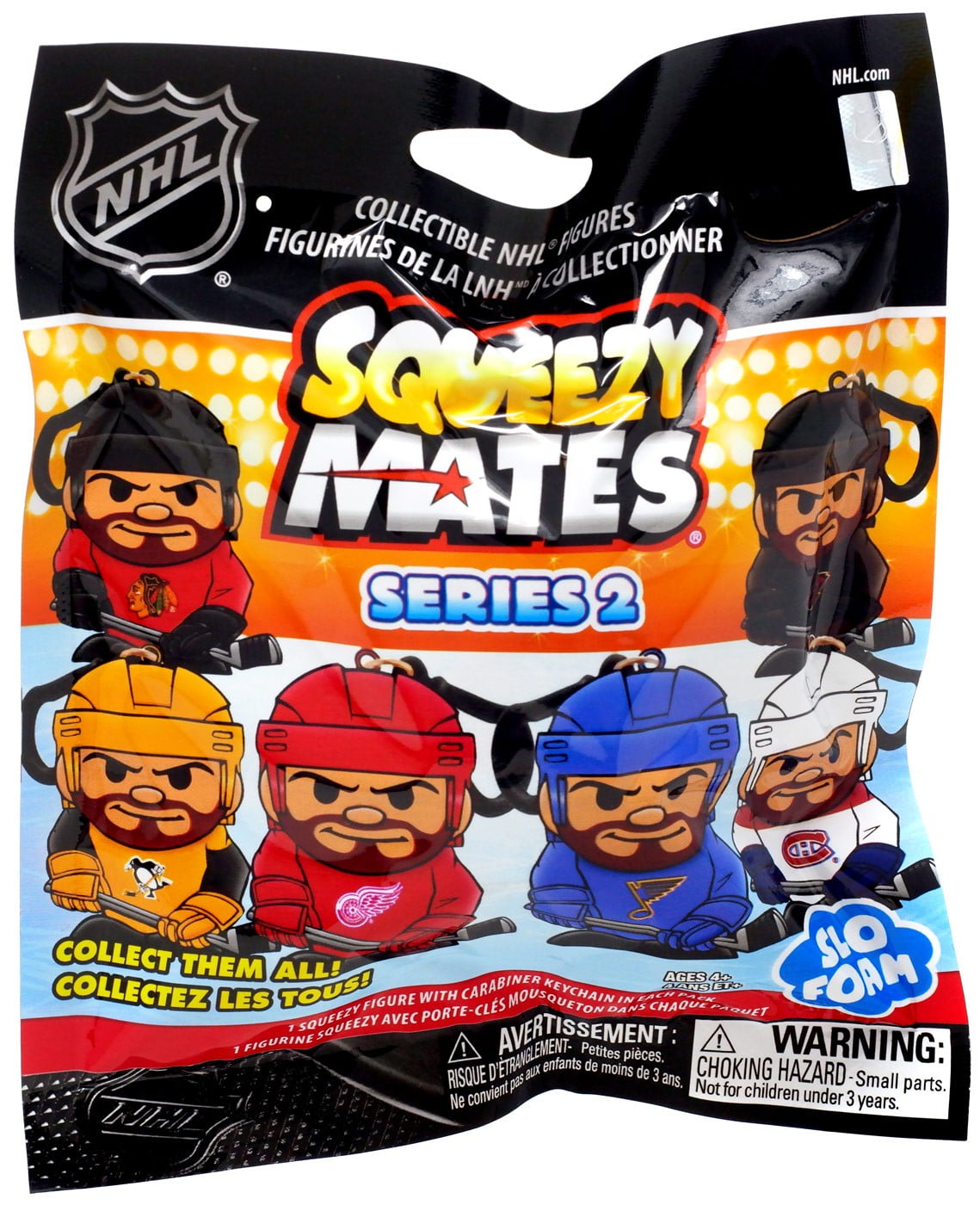 NHL Series 2 Squeezy Mates Mystery Pack - Walmart.com