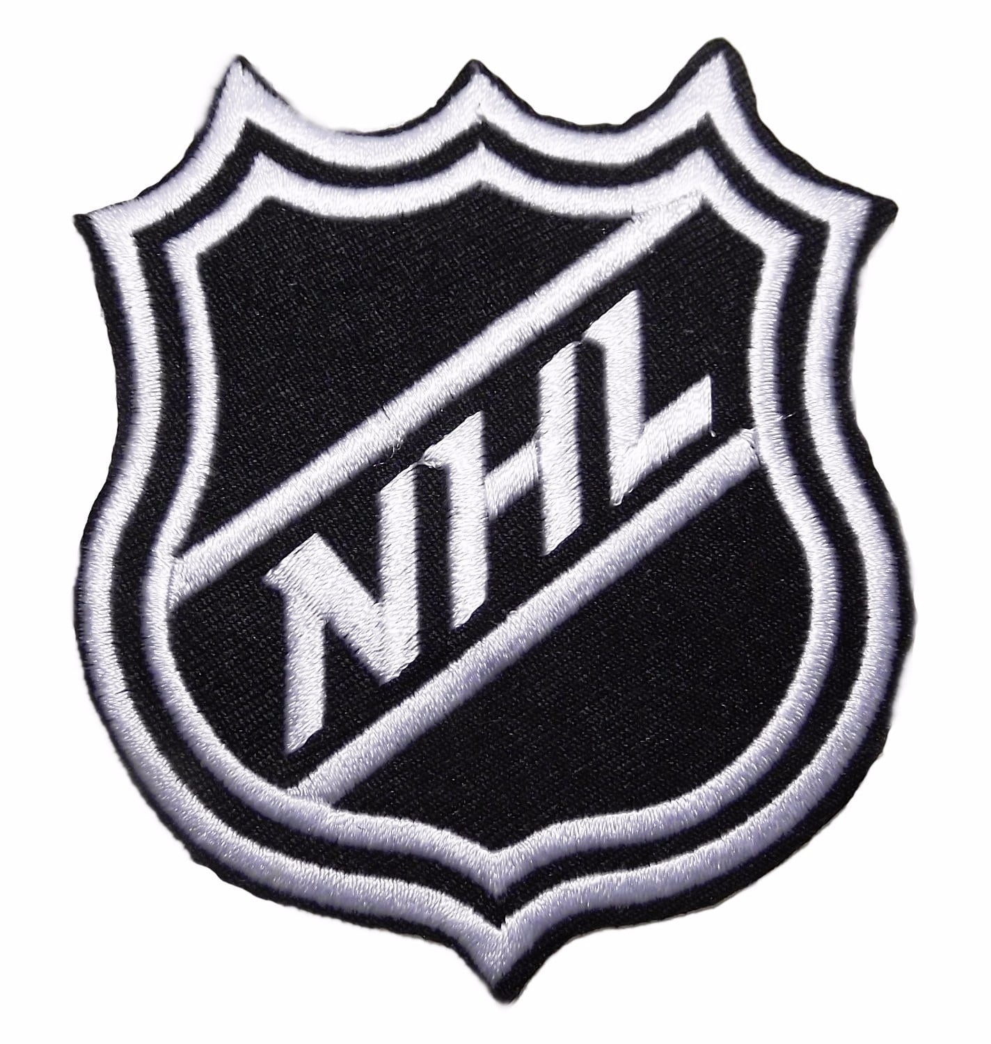 NHL Shield Logo 3 Inches Tall Embroidered Iron on Patch - Walmart.com