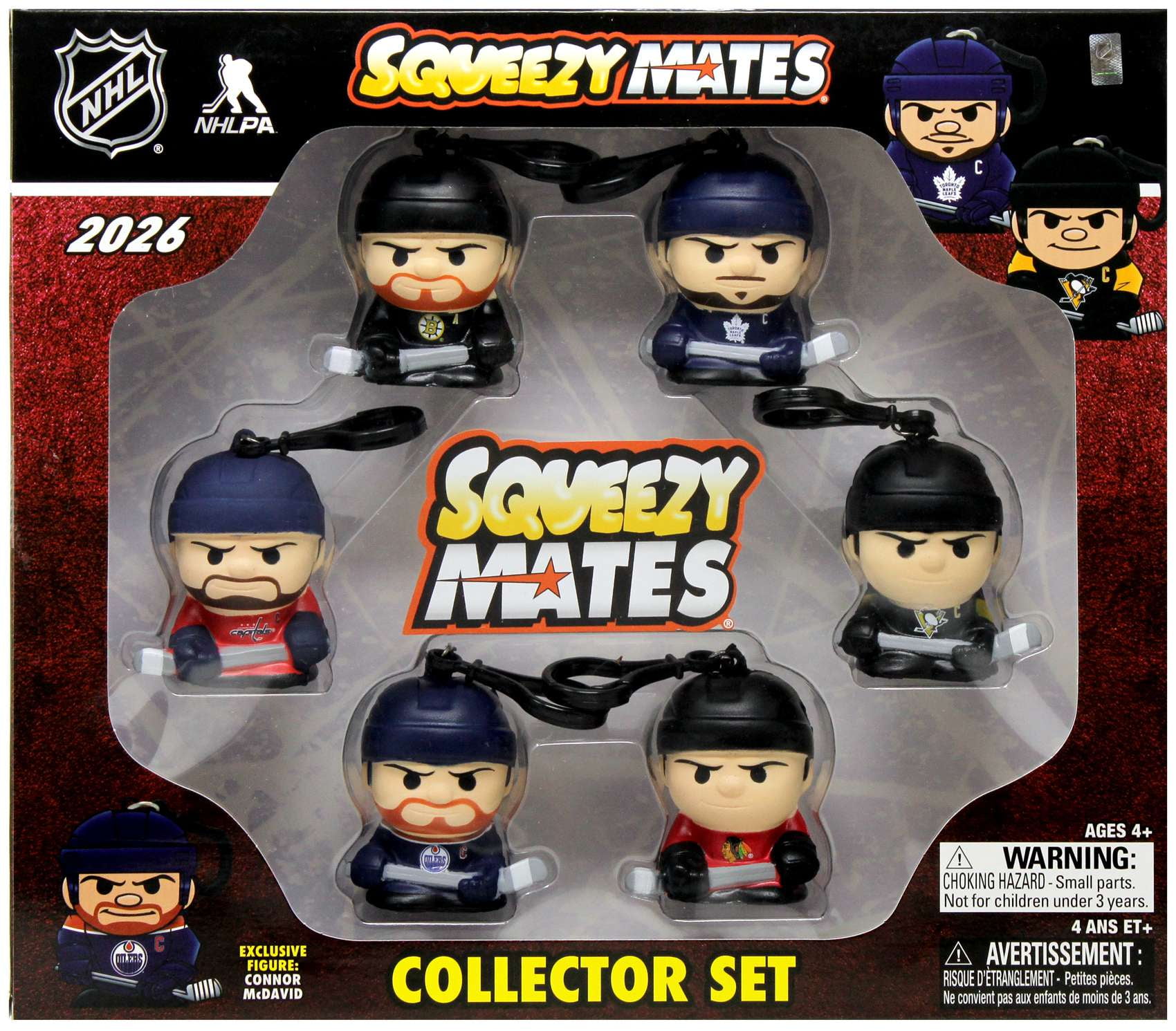 NHL Squeezy Mates 2026 Hockey Collector Set - Walmart.com
