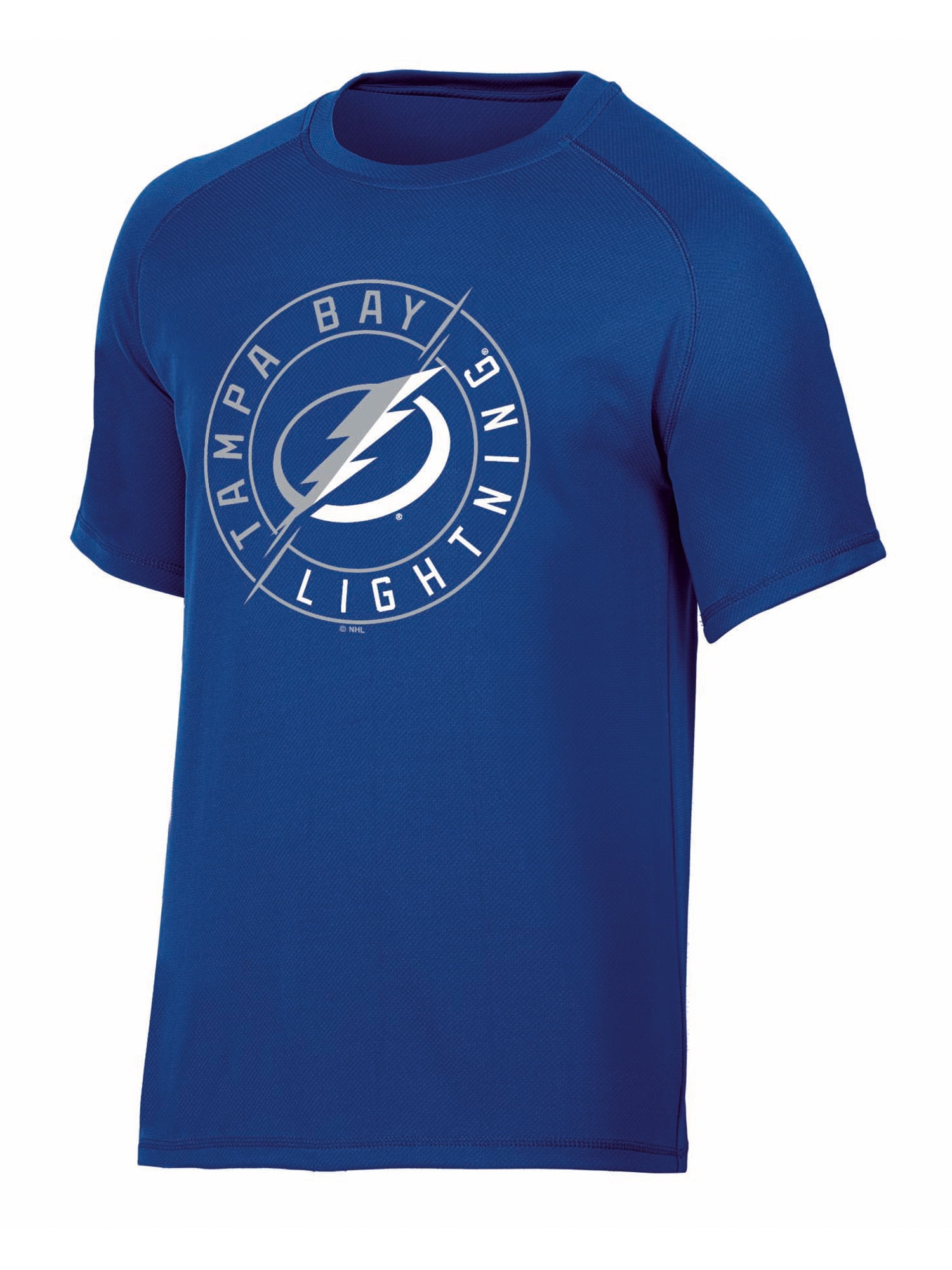 NHL TAMPA BAY LIGHTNING Mens Altrnt Color Synthetic Raglan Short Sleeve Tee - Walmart.com