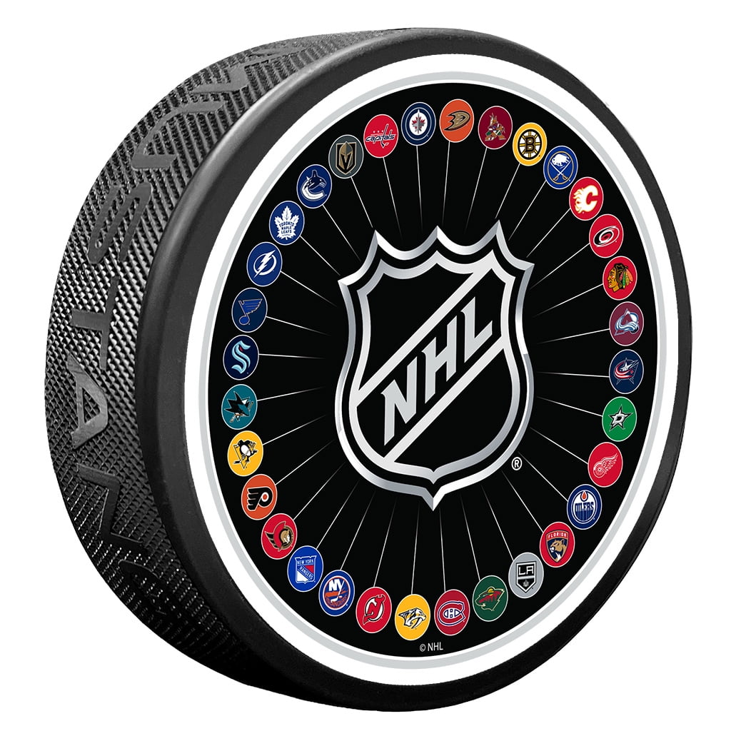 NHL Team Logos Puck - Walmart.com