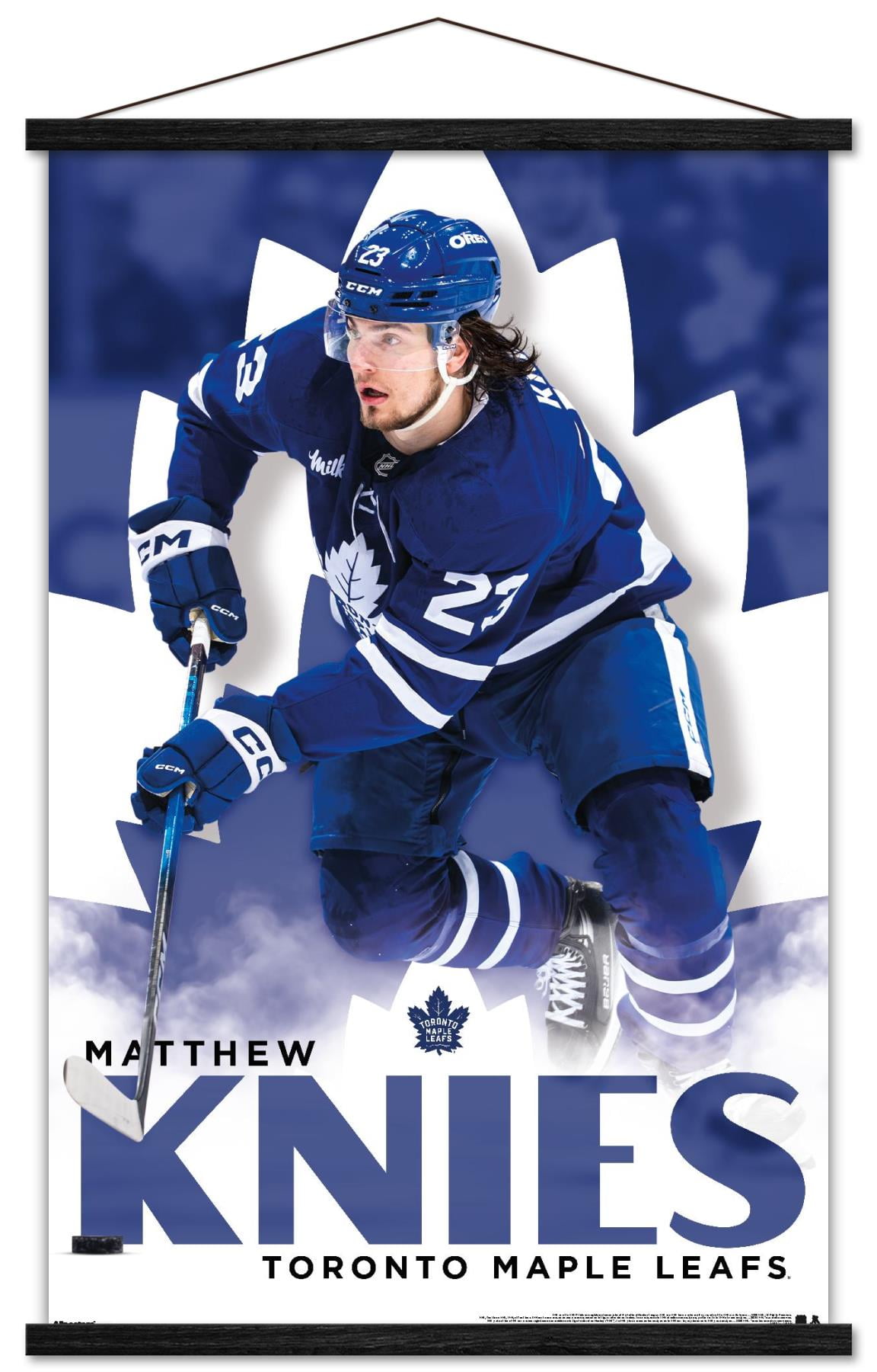 NHL Toronto Maple Leafs - Matthew Knies 25 Wall Poster with Magnetic ...