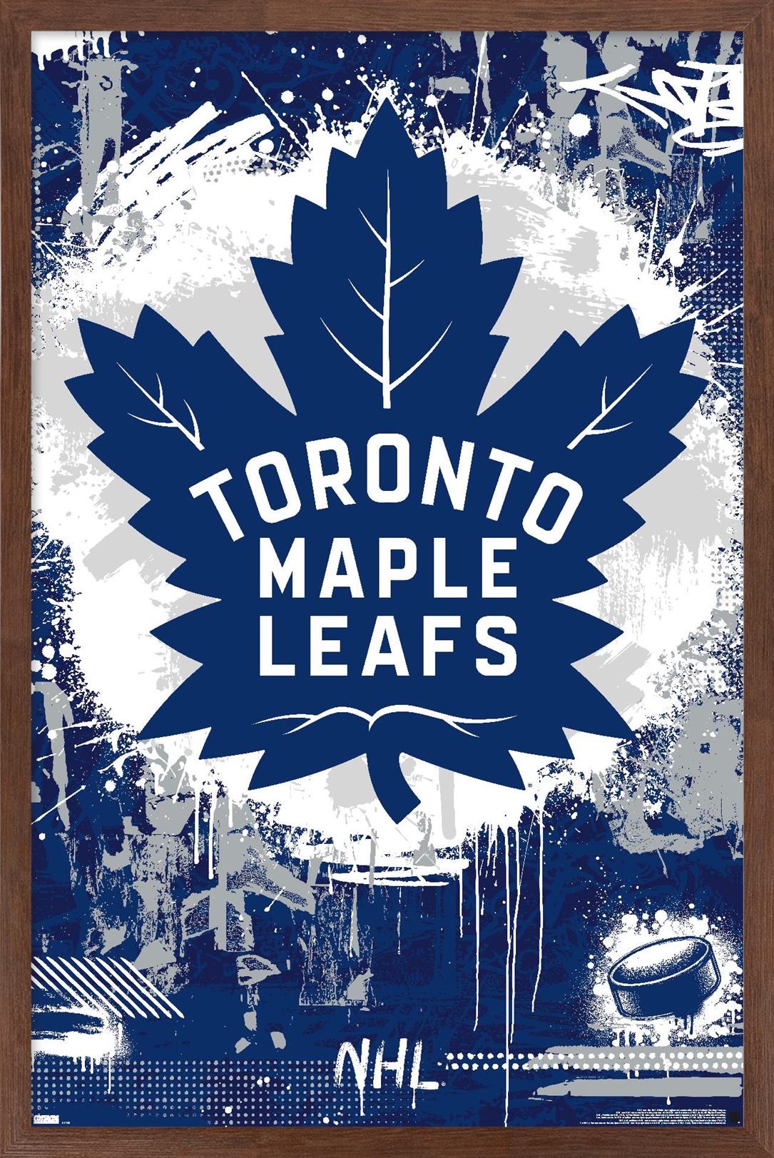 NHL Toronto Maple Leafs - Maximalist Logo 23 Wall Poster, 14.725" x 22. ...