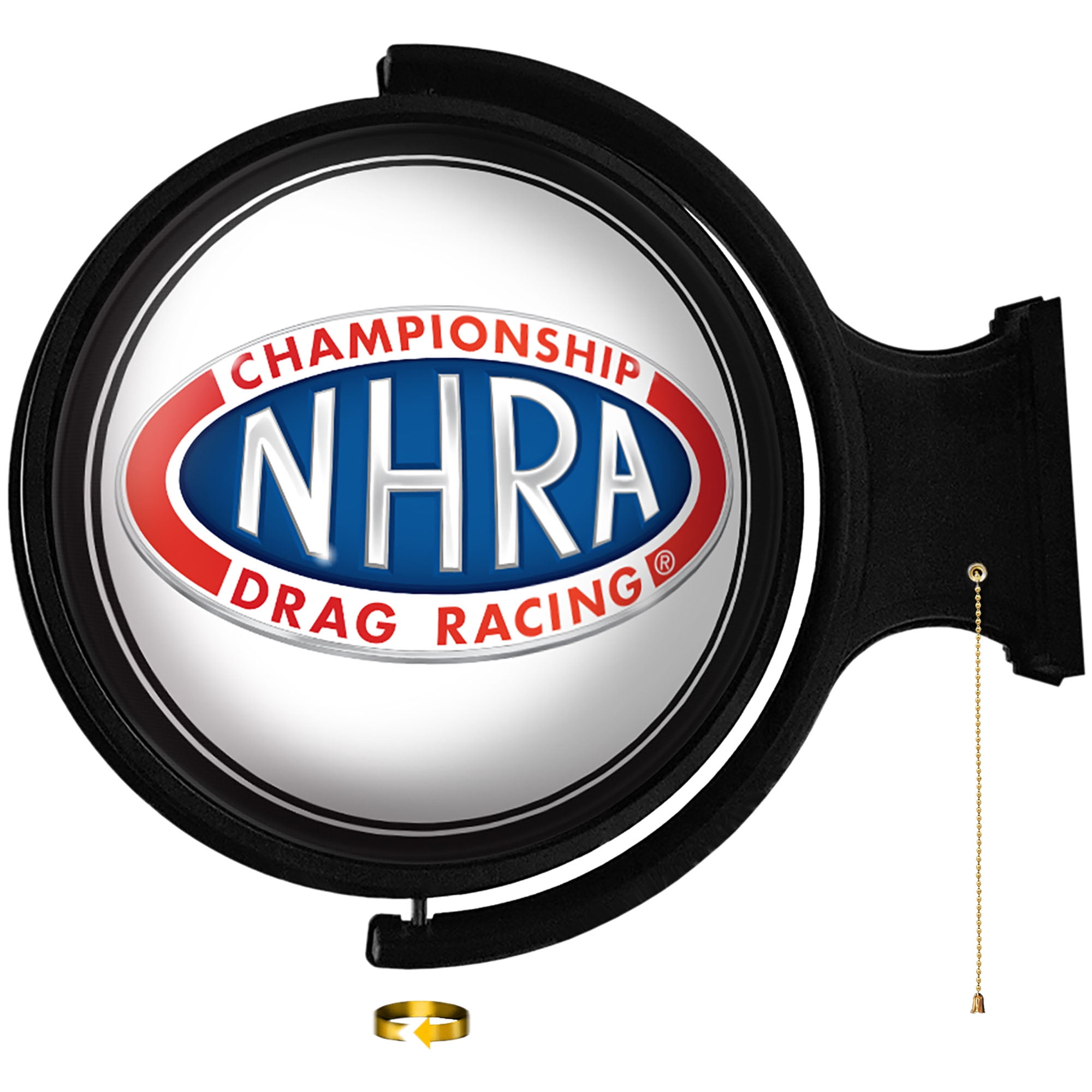 NHRA Championship Drag Racing 21'' x 23'' Rotating Lighted Wall Sign ...