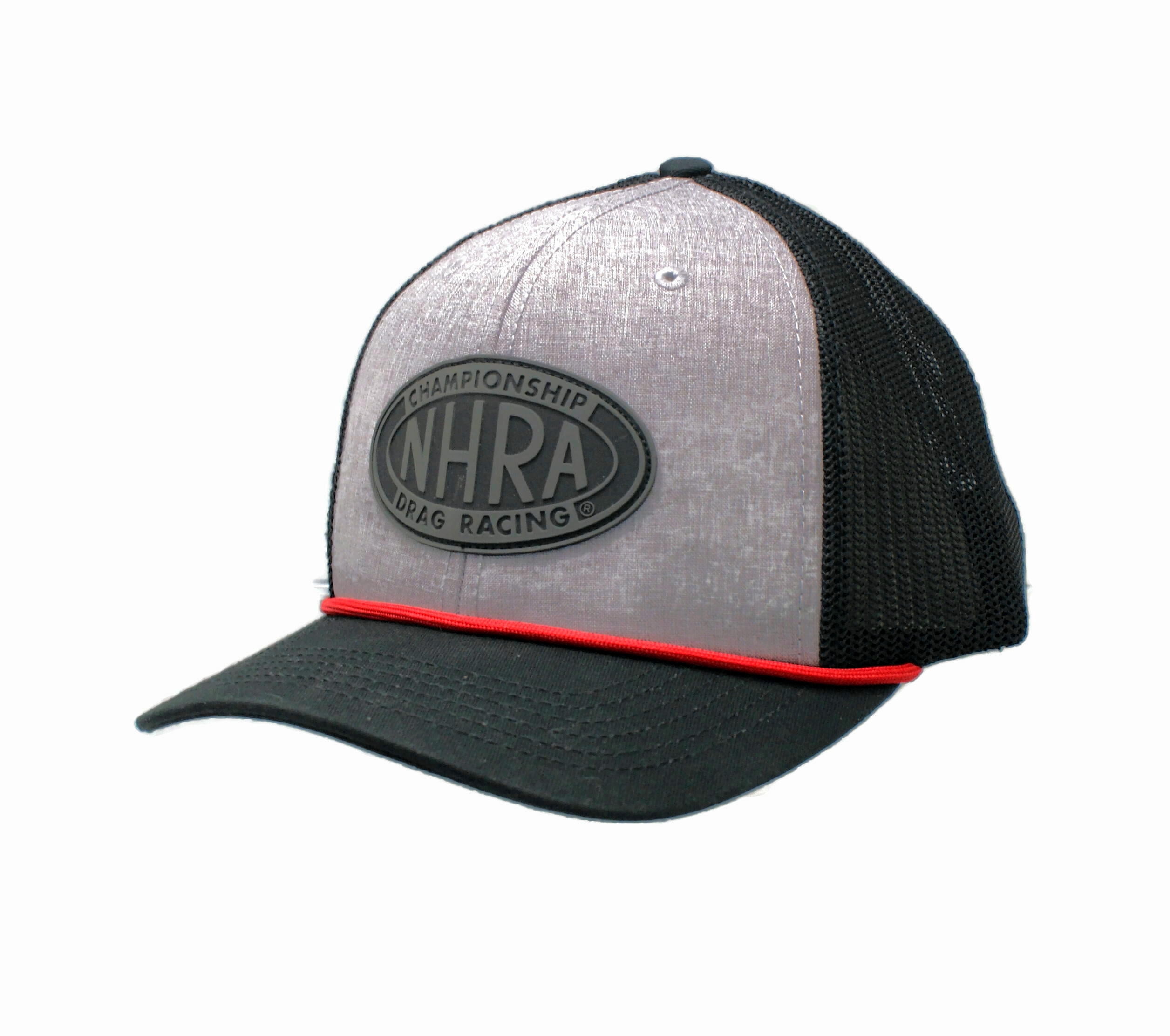 NHRA Championship Drag Racing Rubber Weld Baseball Cap Cotton Twill Hat ...