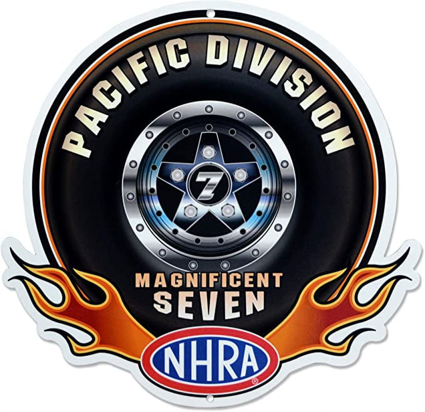 NHRA Logo Laser Cut Steel Logo Spirit Size-Pacific Division Logo ...
