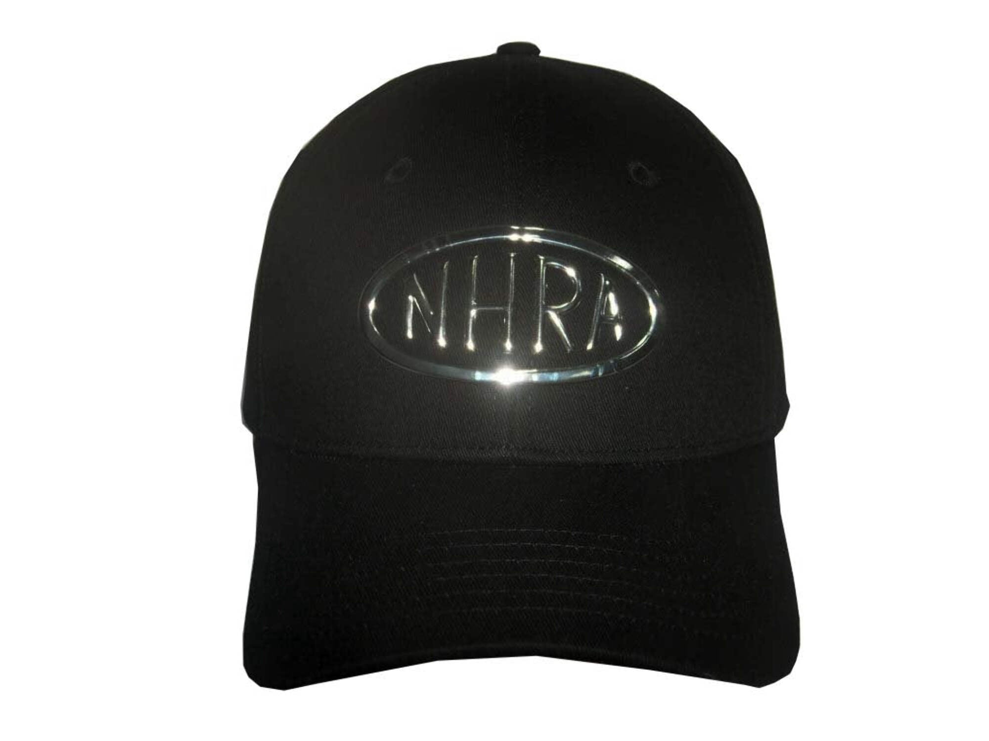 NHRA Logo Liquid Metal Mens Hat Black Hot Rods Drag Racing - Walmart.com