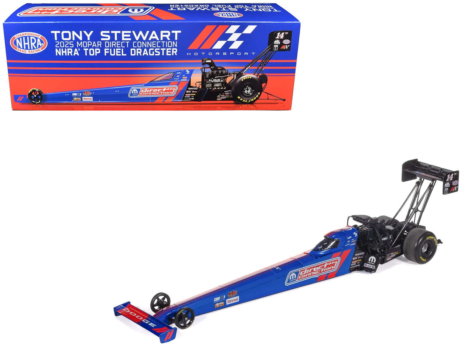 NHRA TFD (Top Fuel Dragster) #14TF Tony Stewart "MOPAR Direct ...