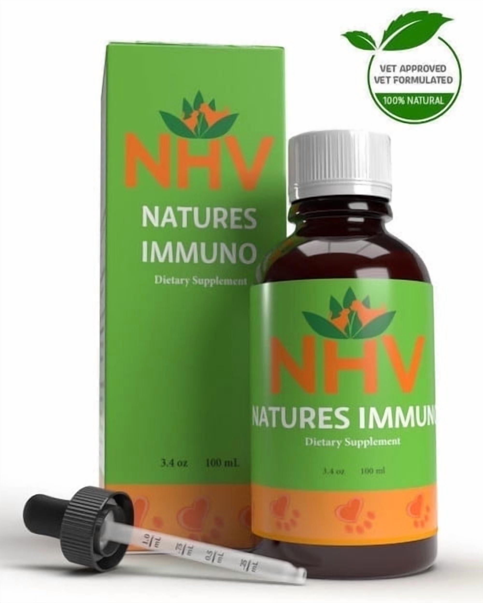NHV Natures Immuno - Cat, Dog Immune Support - Walmart.com