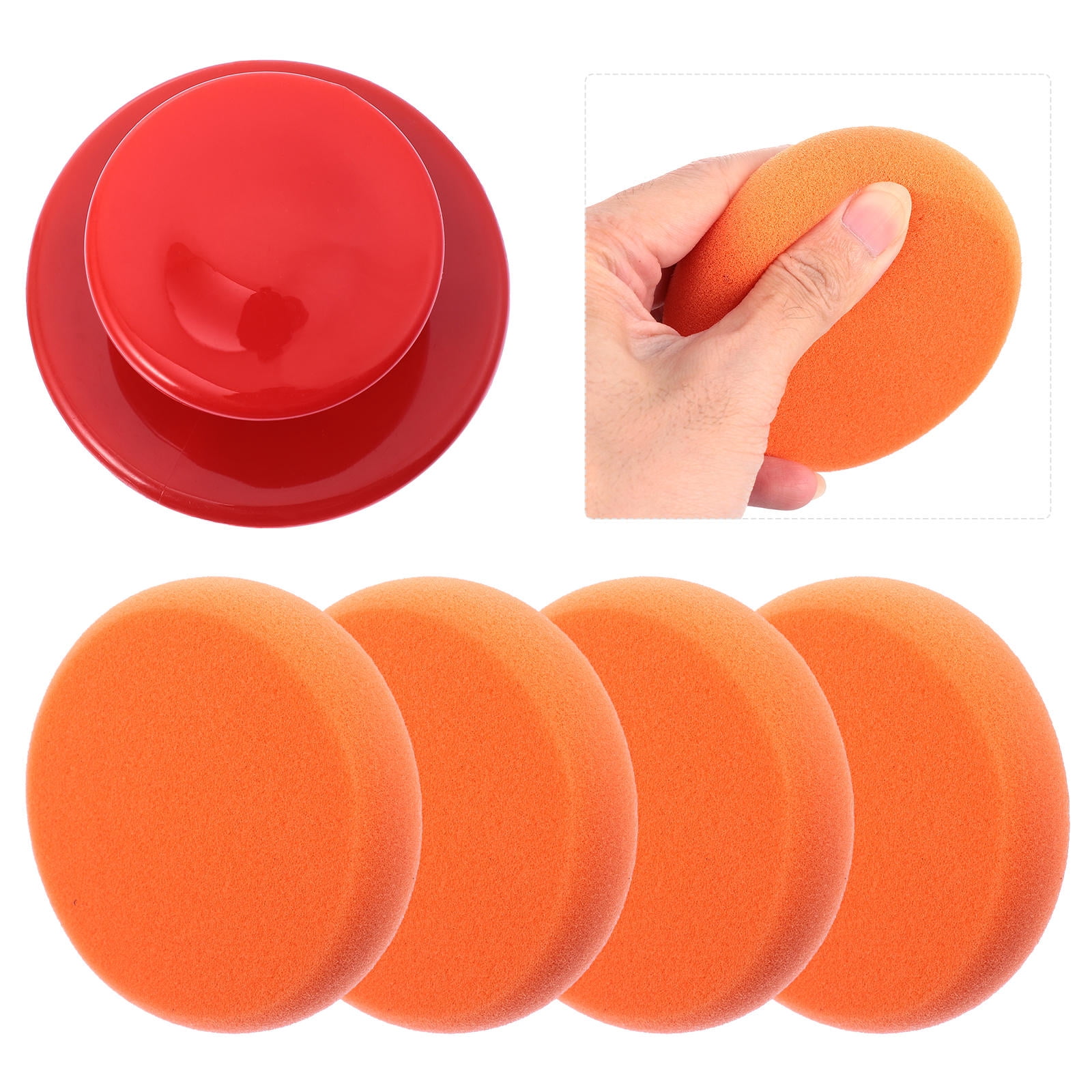 NIAIZEK Car Cleaning Sponge Set, Assorted Color Soft Sponges for Car ...
