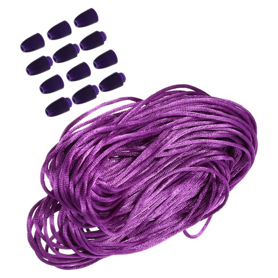 NIAIZEK 1 x 10m Rope Craft Rope Purple for Art Crafts and Connecting ...