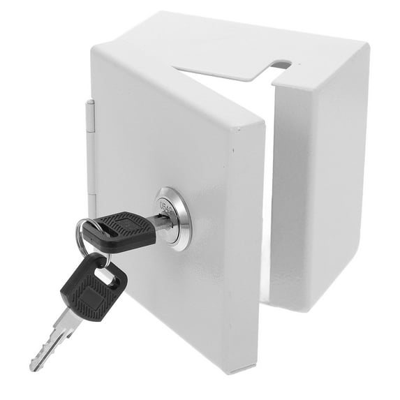 NIAIZEK Lockable Outlet Cover Iron Protective Socket Box for Outdoor ...