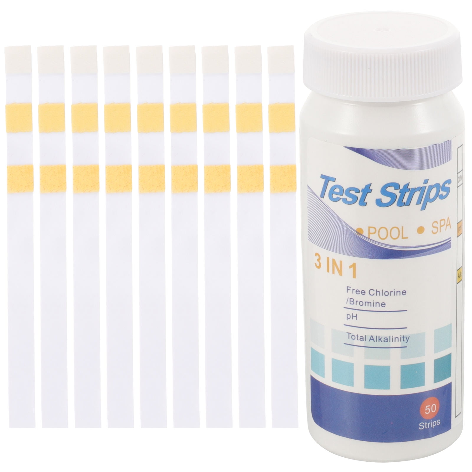 NIAIZEK 50Pcs Water Test Kit Test Strips for Drinking Water Quality ...