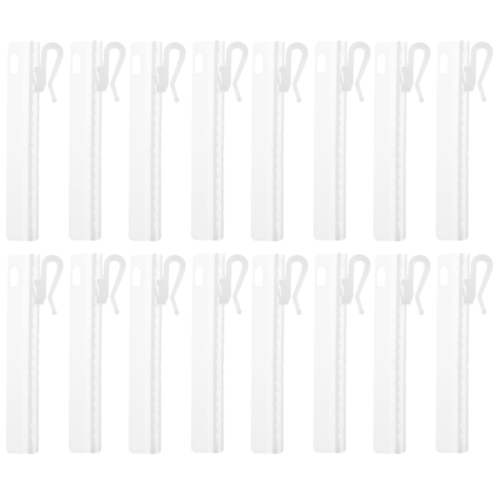 NIAIZEK 50pcs Drapery Clips for Curtain Holder Hook Adjustable Plastic ...