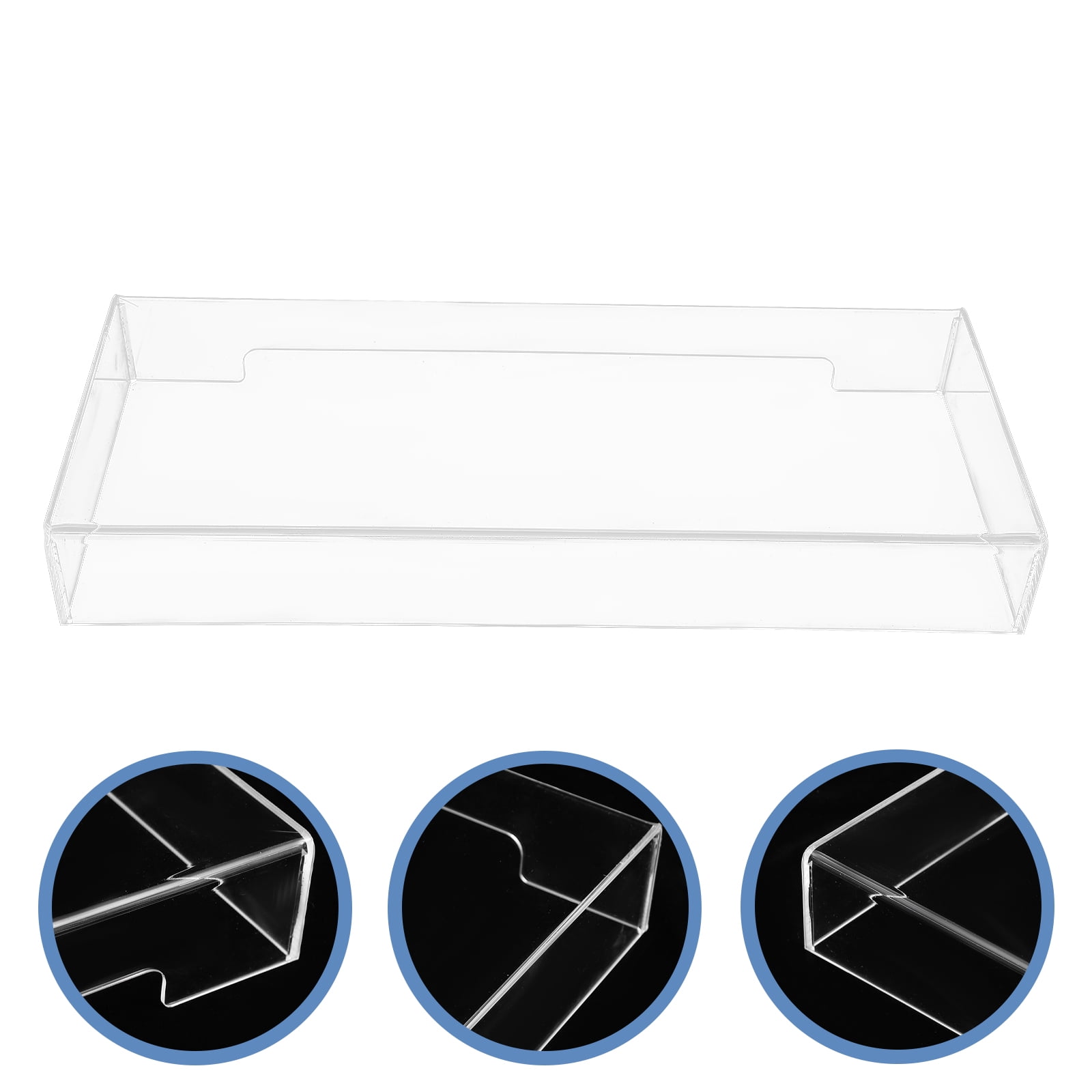 NIAIZEK Transparent Acrylic Keyboard Cover Protector, Washable Shield ...