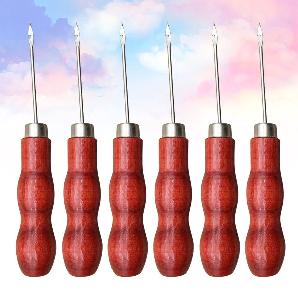 NIAIZEK Brown Sewing Awl with Metal Tips for Carpets Canvas Upholstery ...