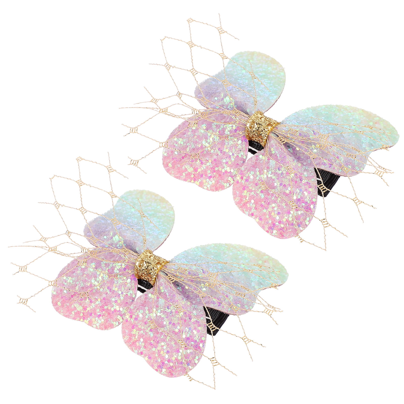 NIAIZEK Kids Hair Clips with Colorful Sequin Design, Ideal for ...