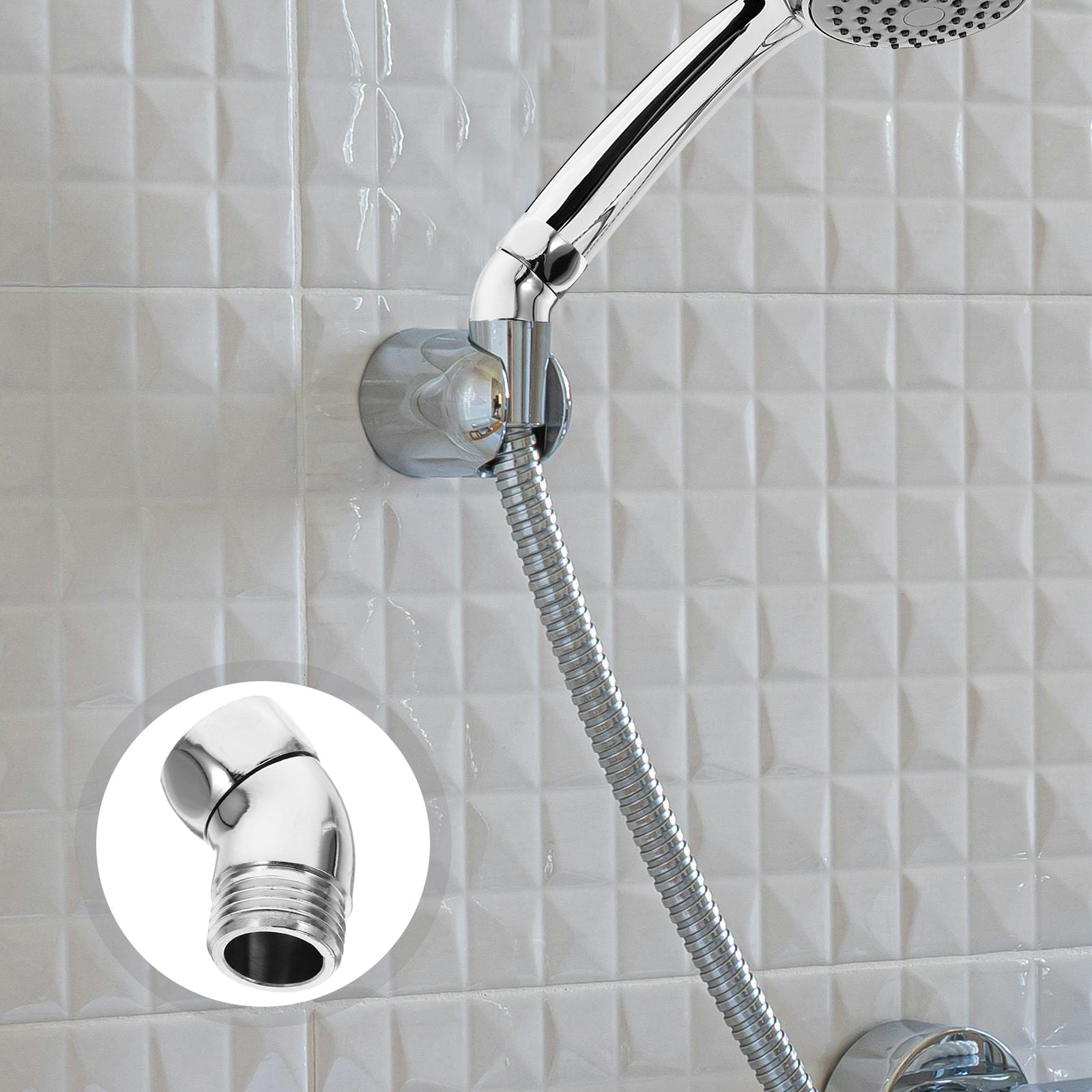 NIAIZEK Shower Head Angle Adapter Copper Construction Shower Setup 135 ...