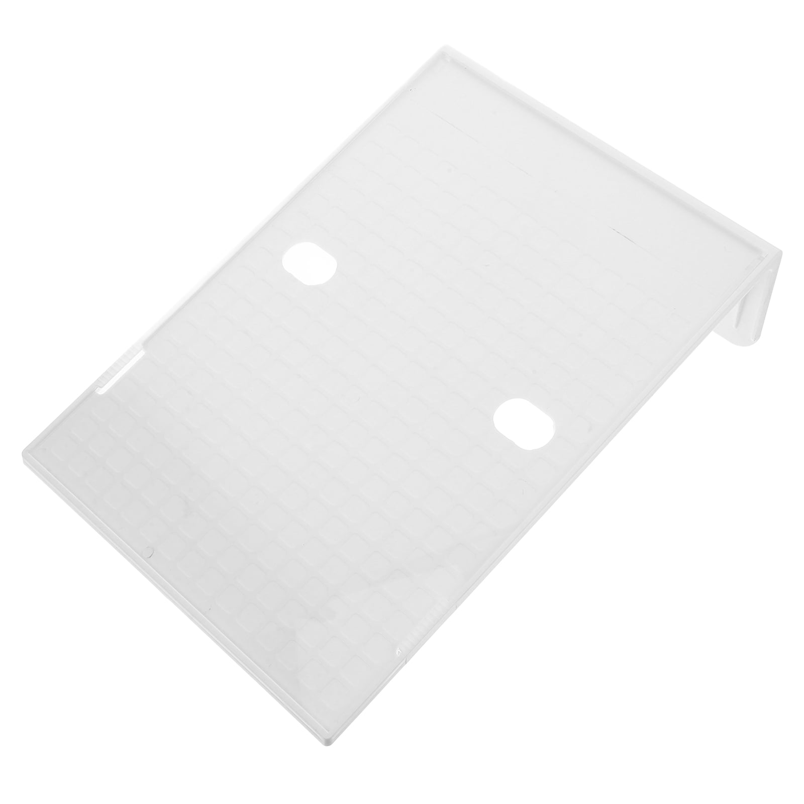 NIAIZEK White Plastic Card Display Stand for Menus and Signs Easy to ...