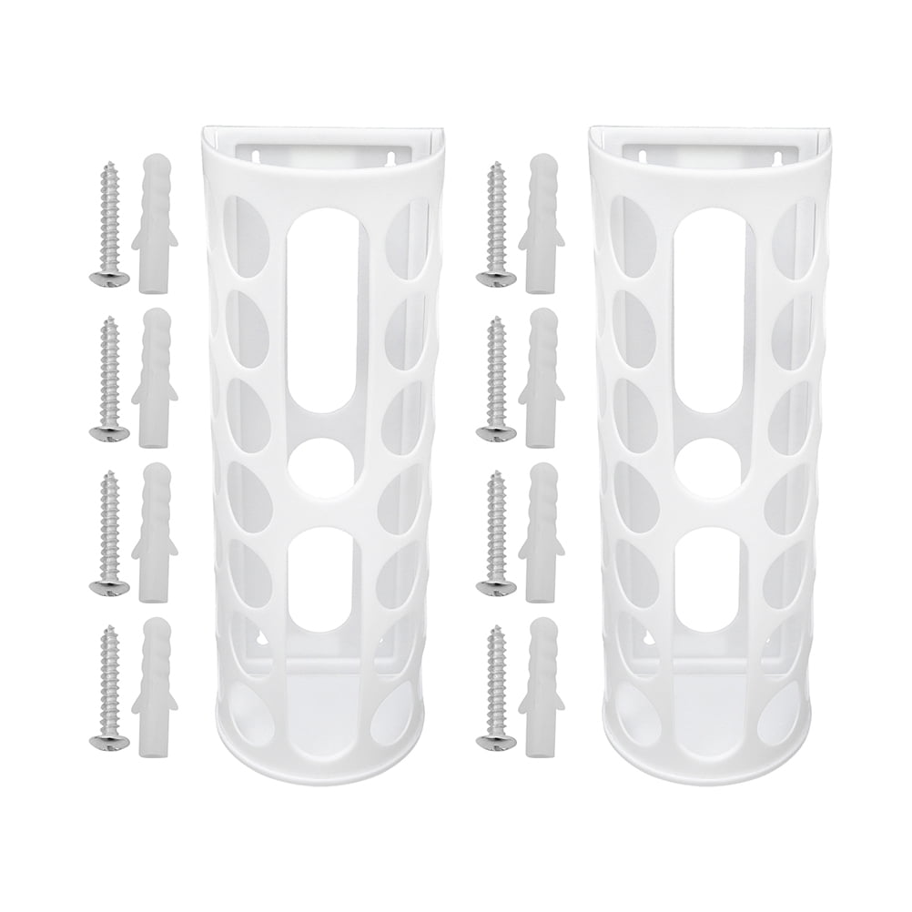 NIAIZEK White Vinyl Roll Holder Organizer for Efficient Storage Made of ...