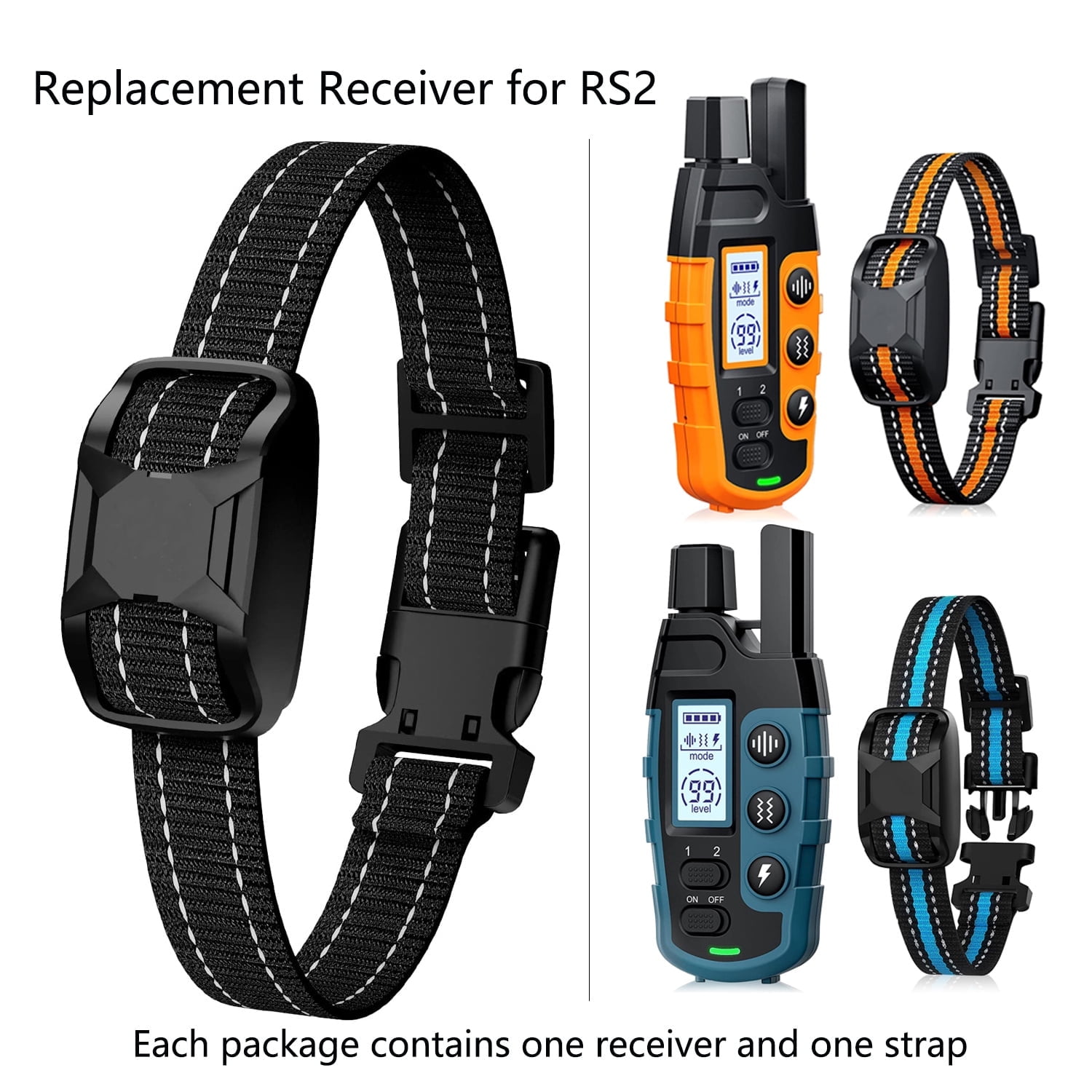 NIAYGOZE Replacement Receiver for NIAYGOZE Dog Training Collar RS2A and ...