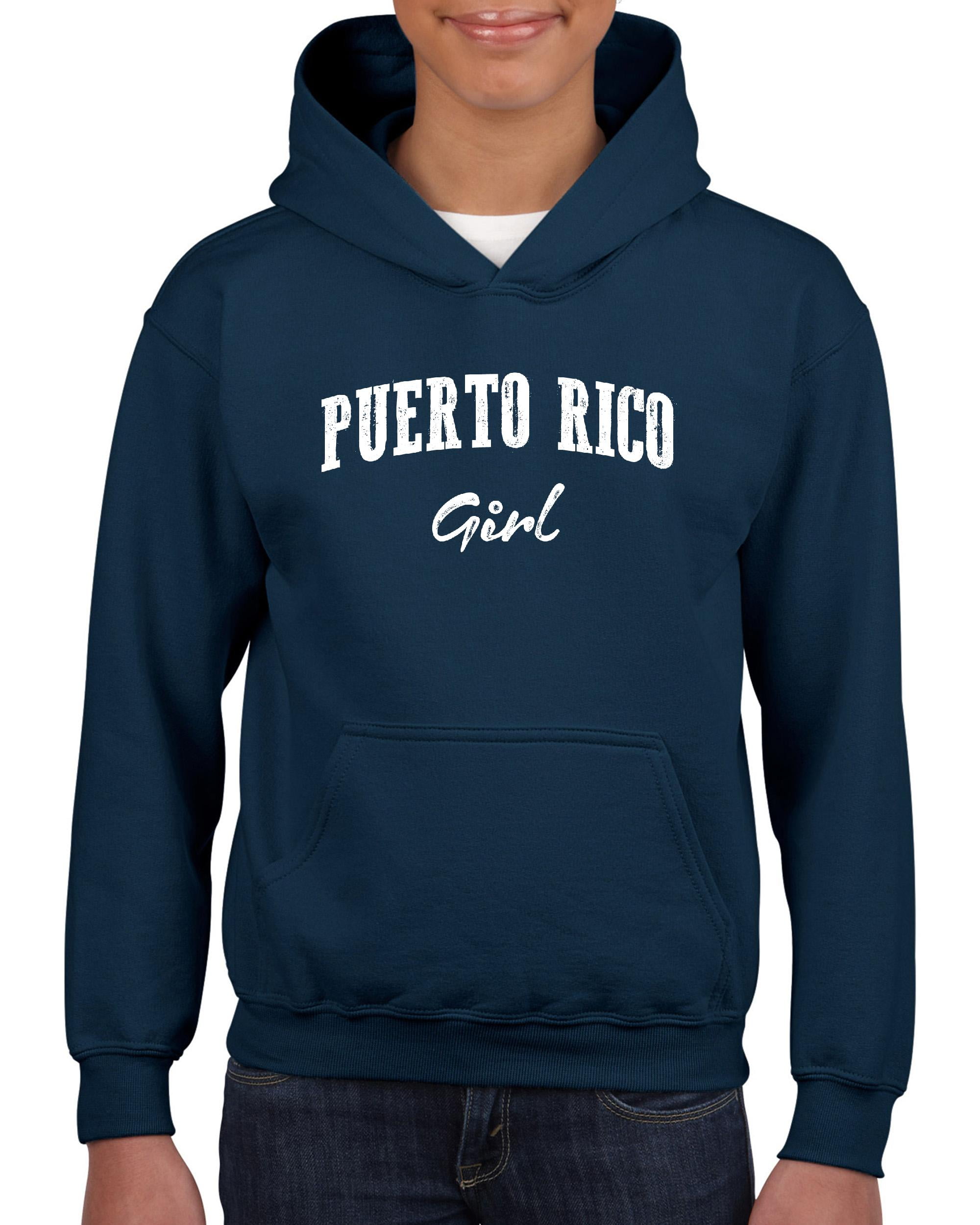 NIB - Big Boys Hoodies and Sweatshirts - Puerto Rico Girl - Walmart.com