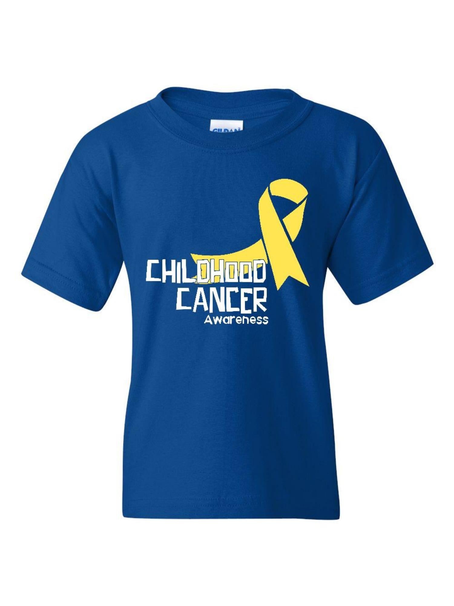 NIB - Big Boys T-Shirts and Tank Tops - Childhood Cancer - Walmart.com