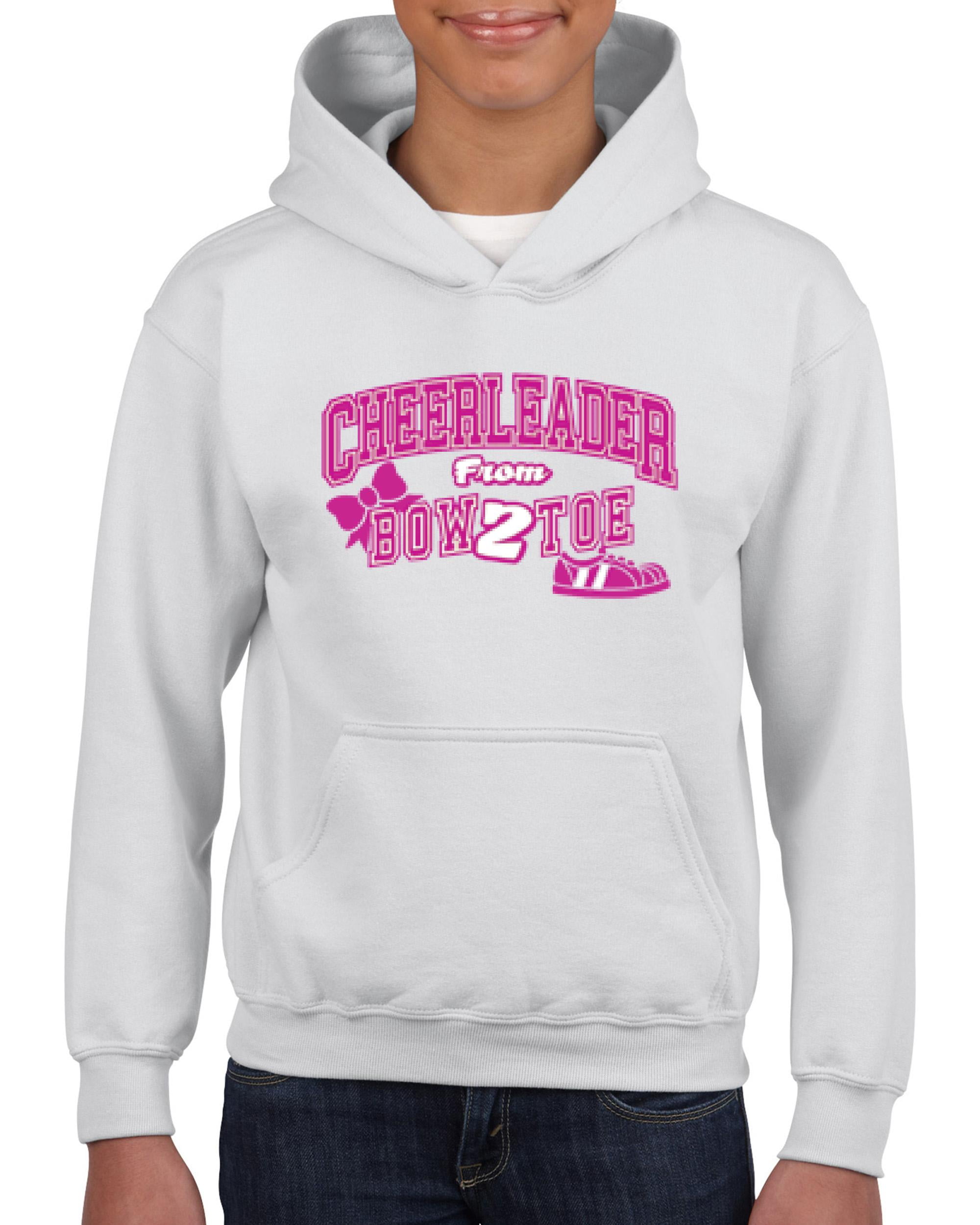 NIB - Big Girls Hoodies and Sweatshirts - Cheerleader Bow 2 Toe ...