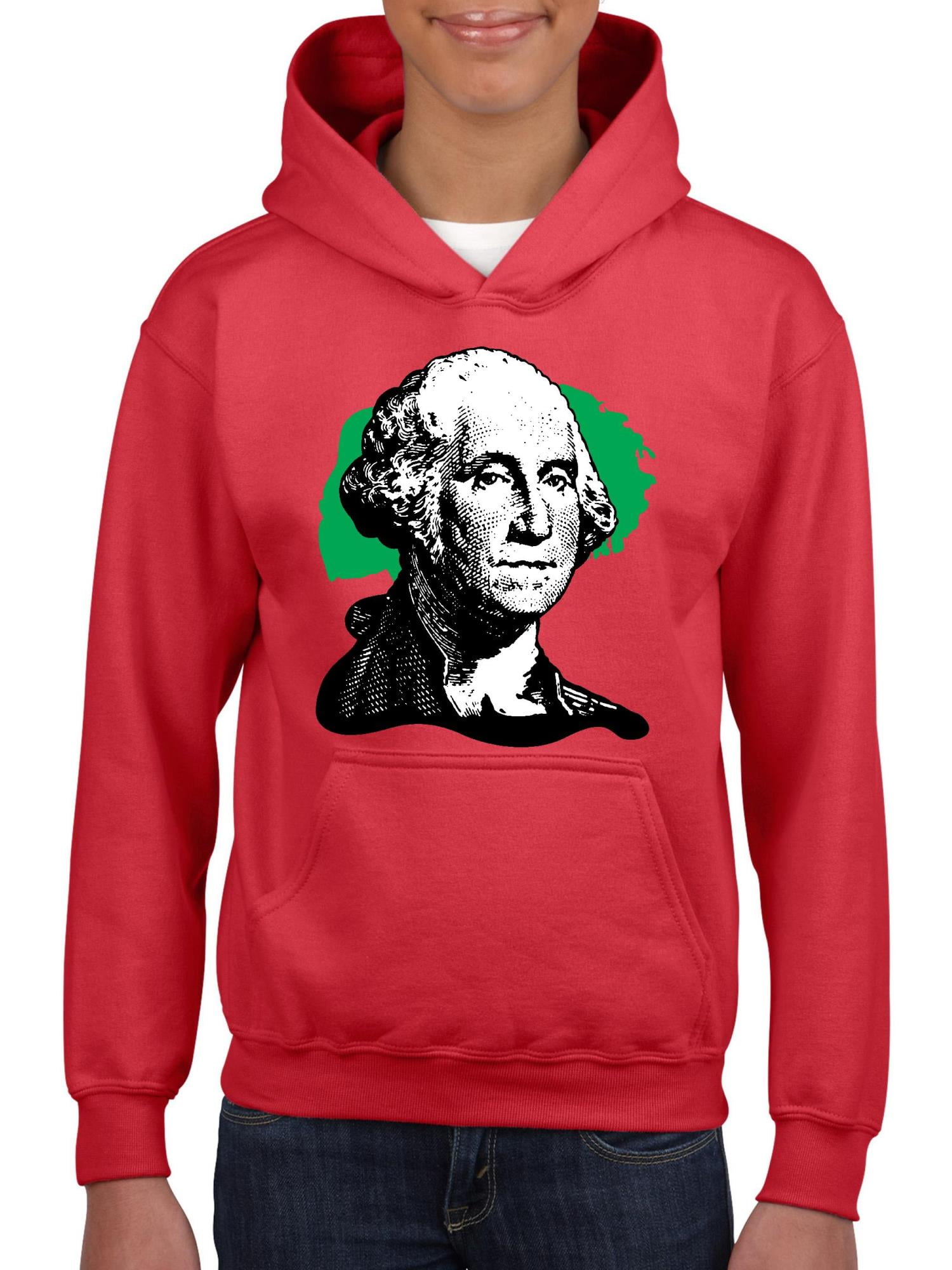 NIB - Big Girls Hoodies and Sweatshirts - President George Washington ...