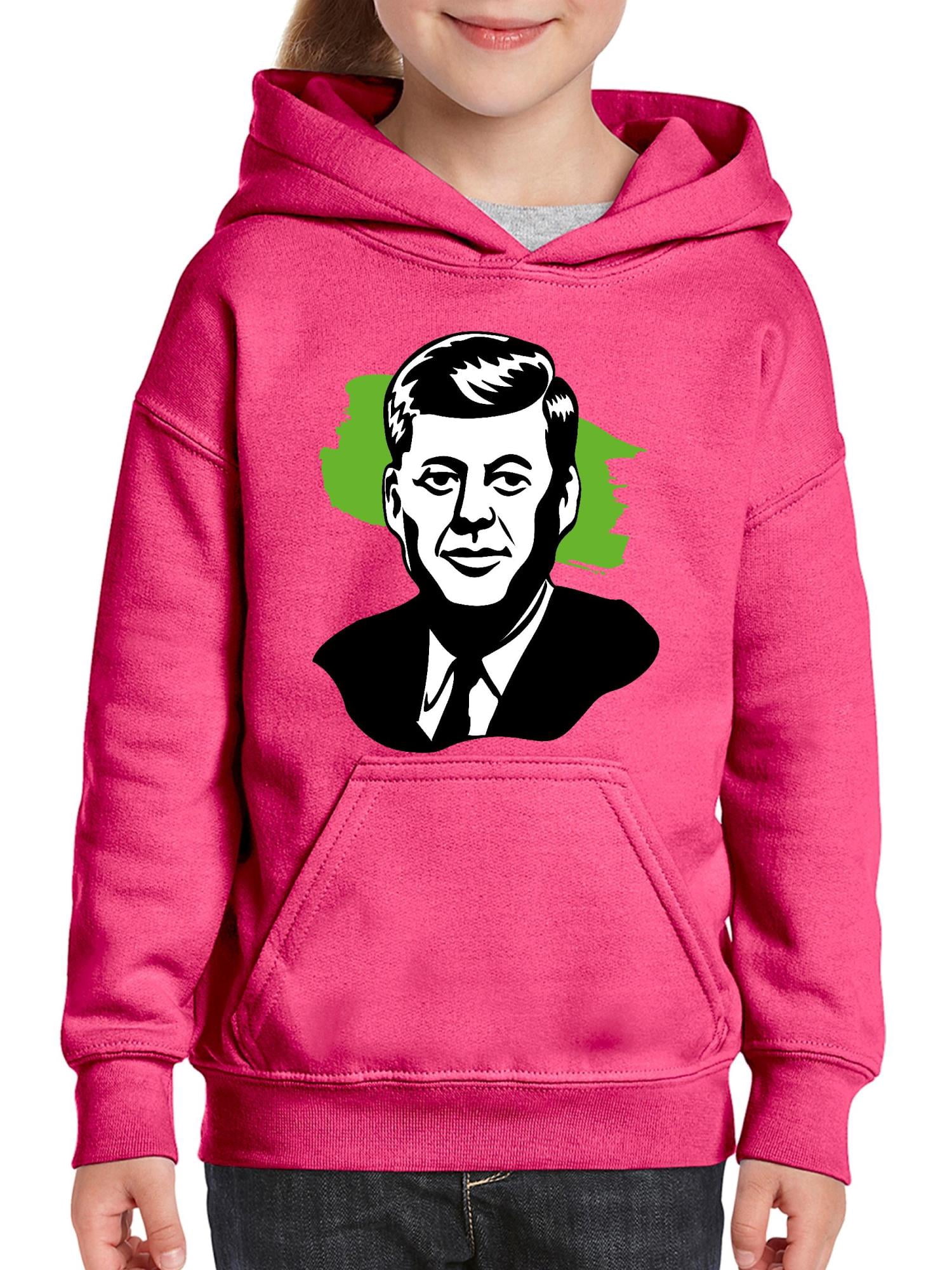 NIB - Big Girls Hoodies and Sweatshirts - President John F. Kennedy ...