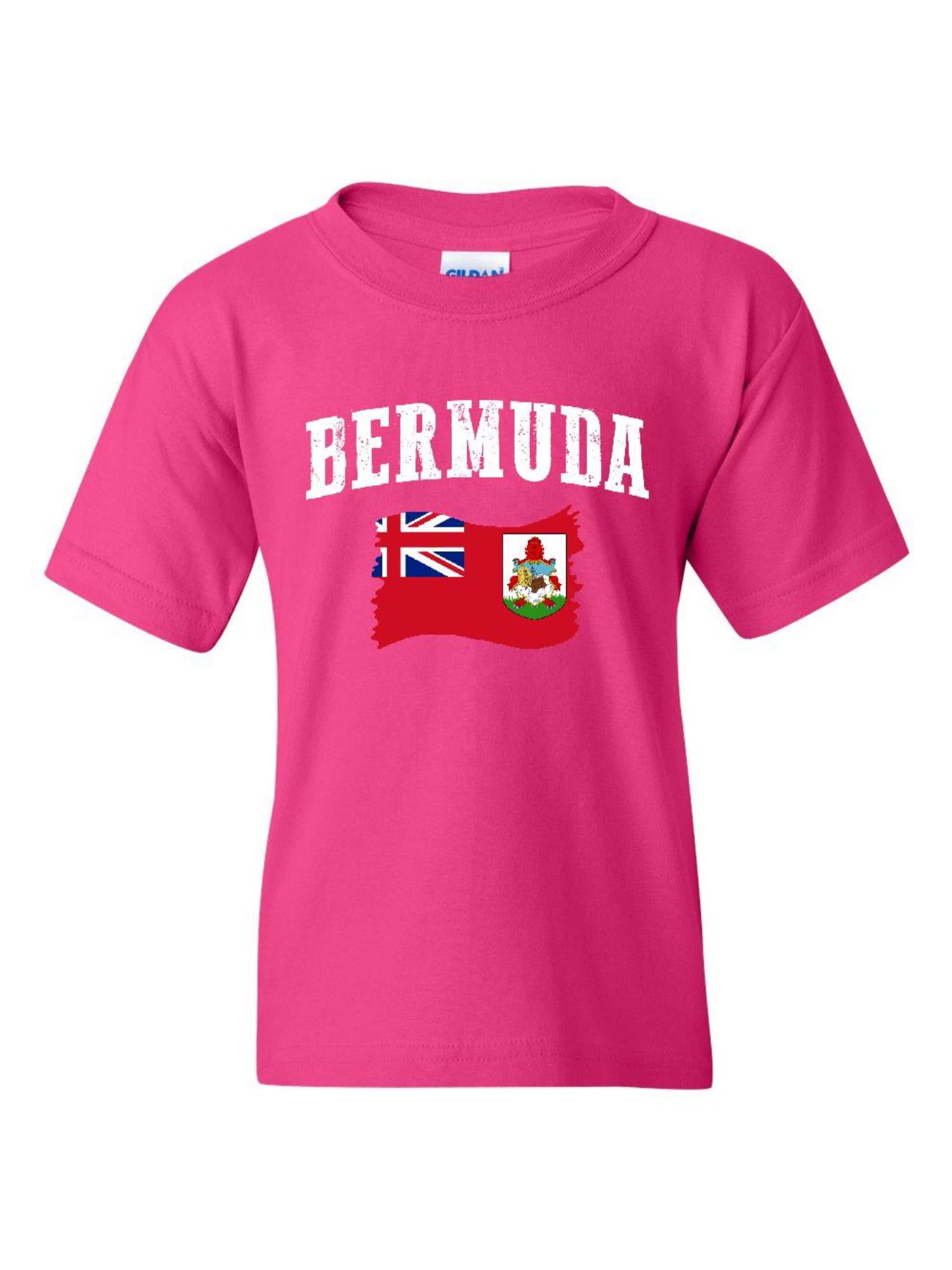 NIB - Big Girls T-Shirts and Tank Tops - Bermuda Flag - Walmart.com