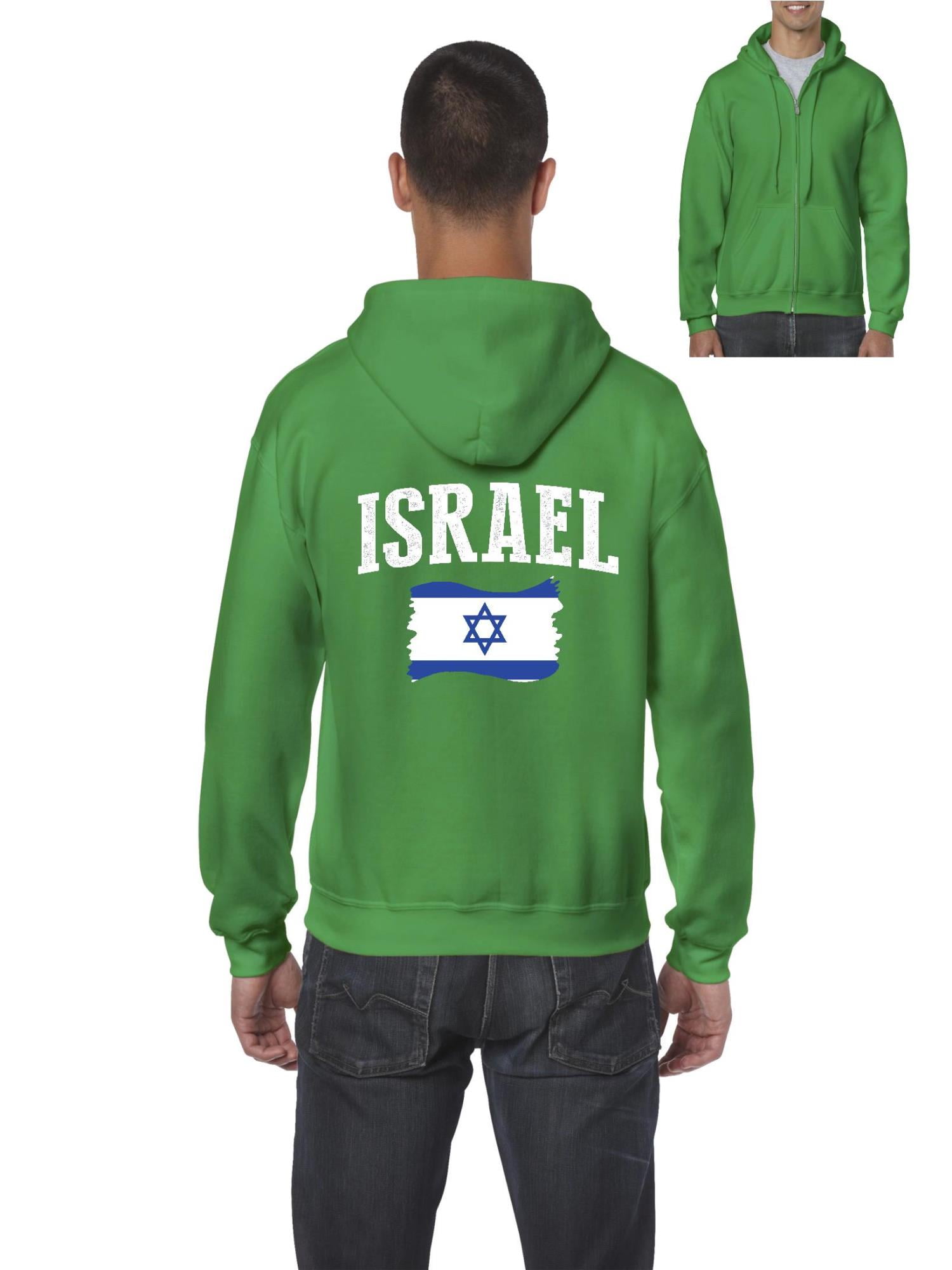 NIB - Men's Sweatshirt Full-Zip Pullover, up to Men Size 5XL - Israel ...